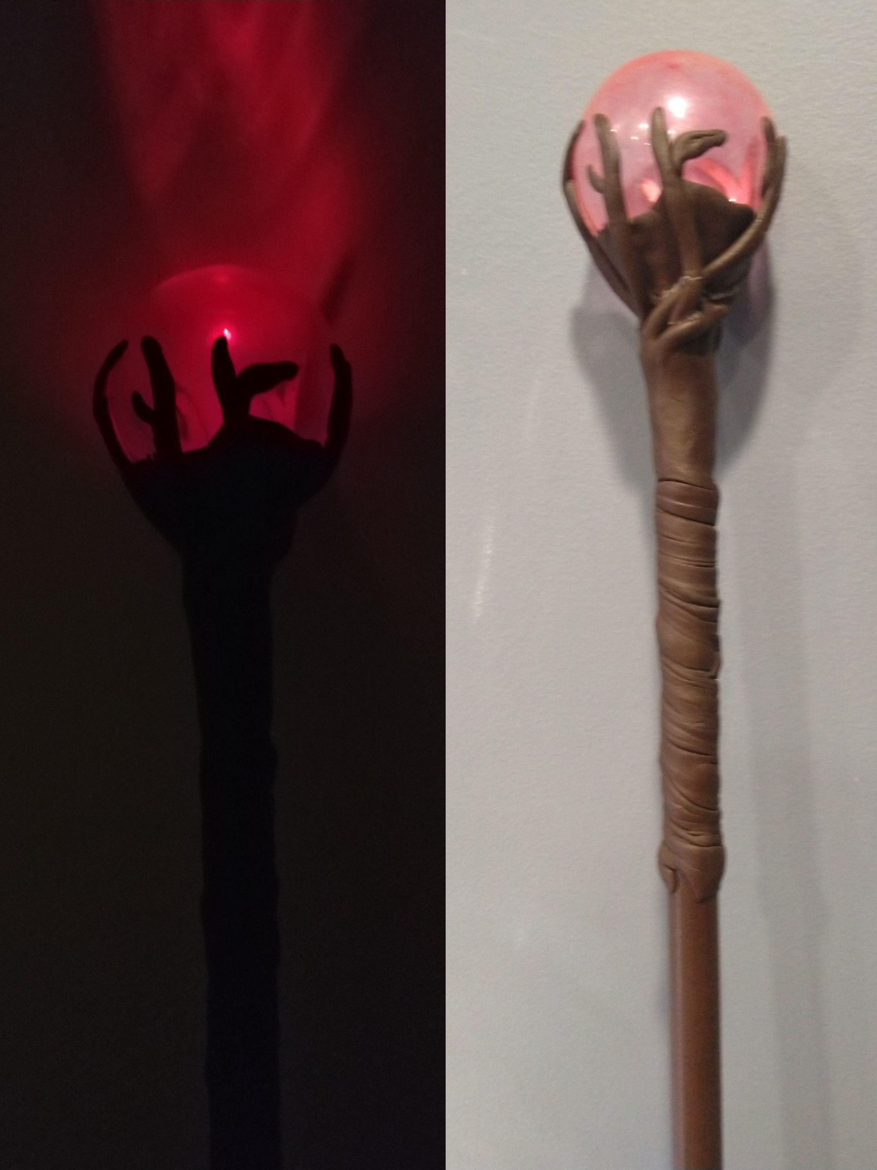 How to Make a Glowing Wizard/Witch Staff : 7 Steps - Instructables