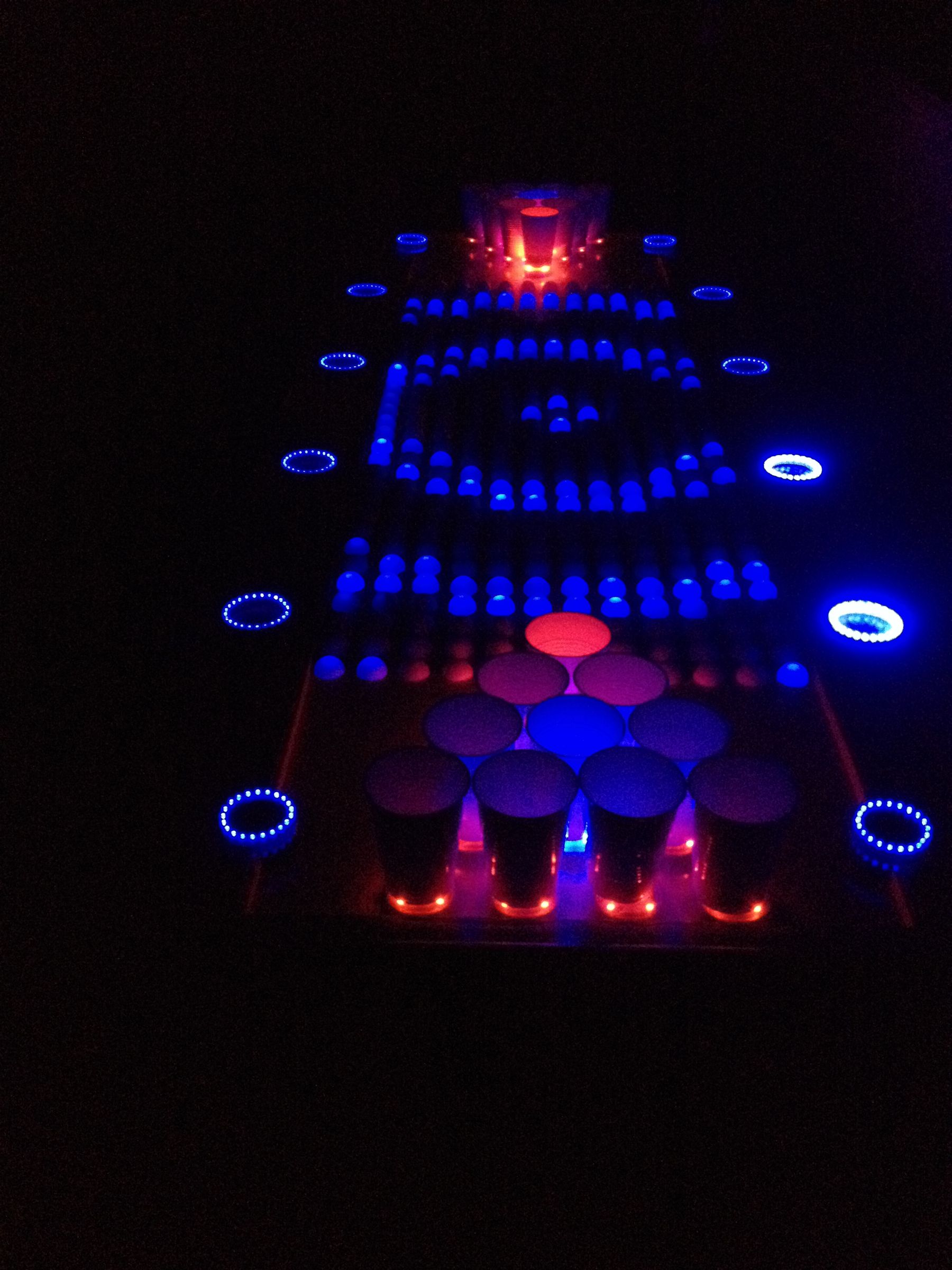 Interactive LED Beer Pong Table : 88 Steps (with Pictures) - Instructables