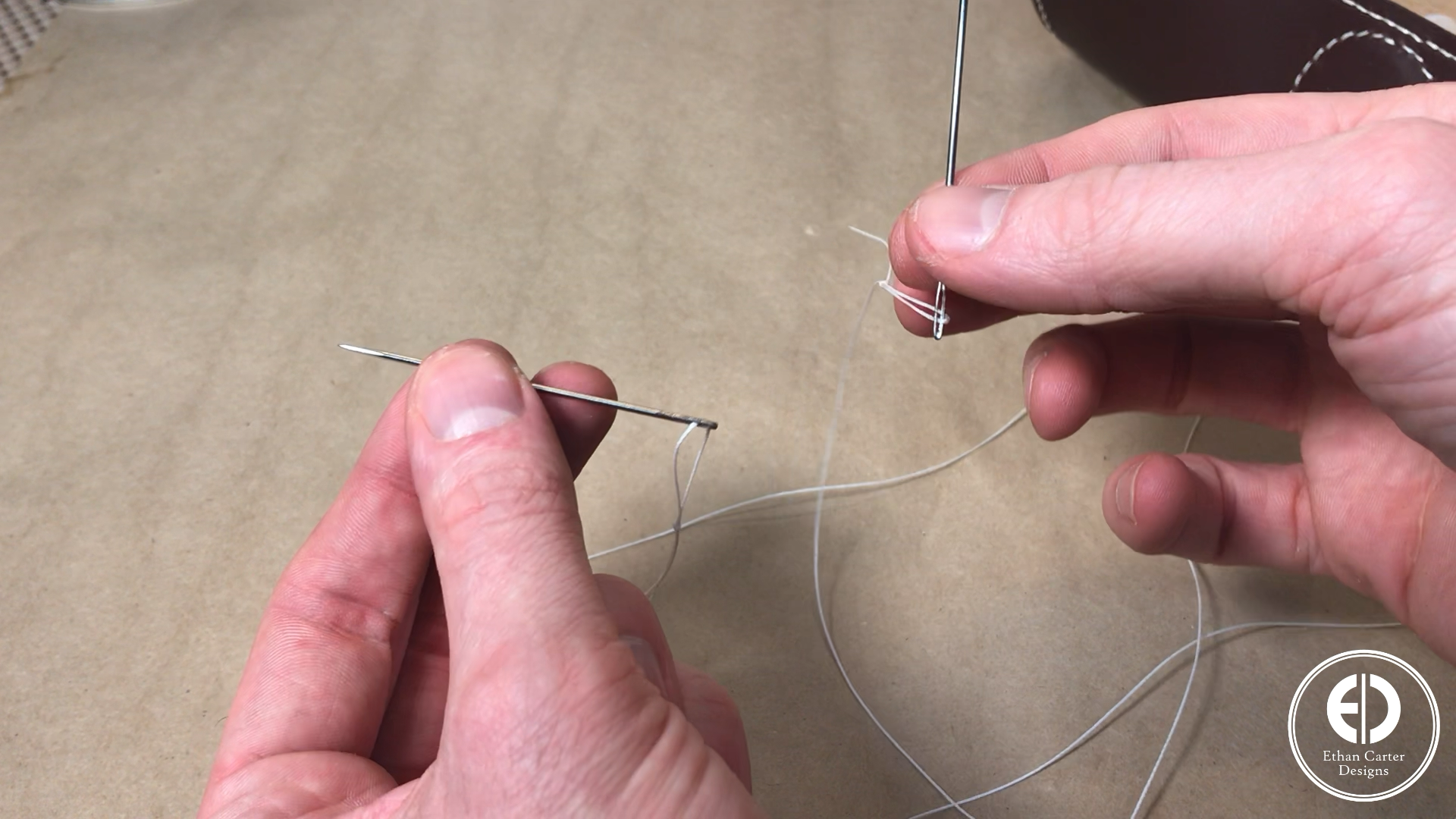 Leather Stitching: How-To Three Ways : 4 Steps (with Pictures ...