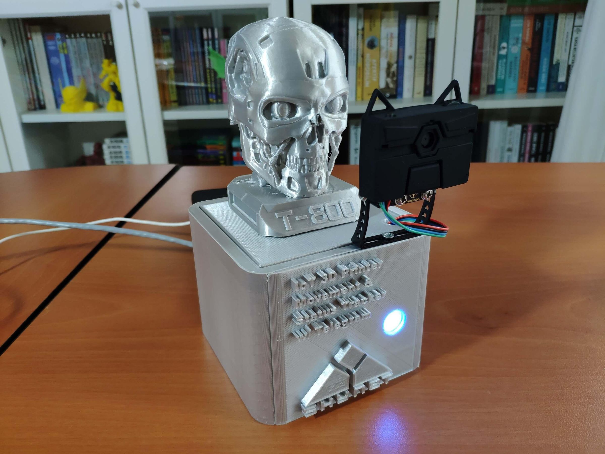 AI-driven IoT 3D Printer Motion & Status Tracker W/ Telegram : 18 Steps ...