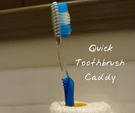 Quick Toothbrush Caddy : 5 Steps (with Pictures) - Instructables