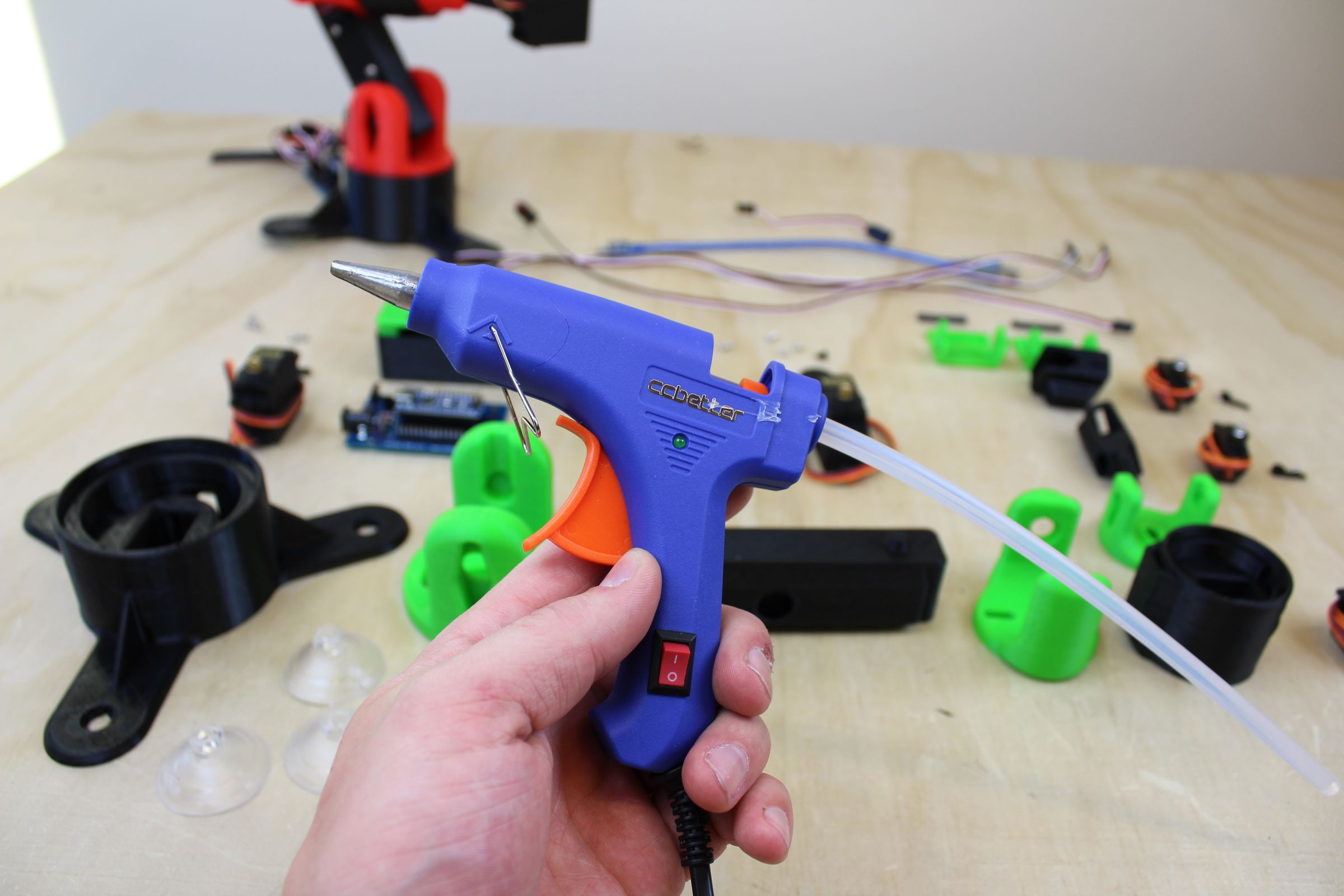 LittleArm Big: a Large 3D Printed Arduino Robot Arm : 19 Steps (with ...