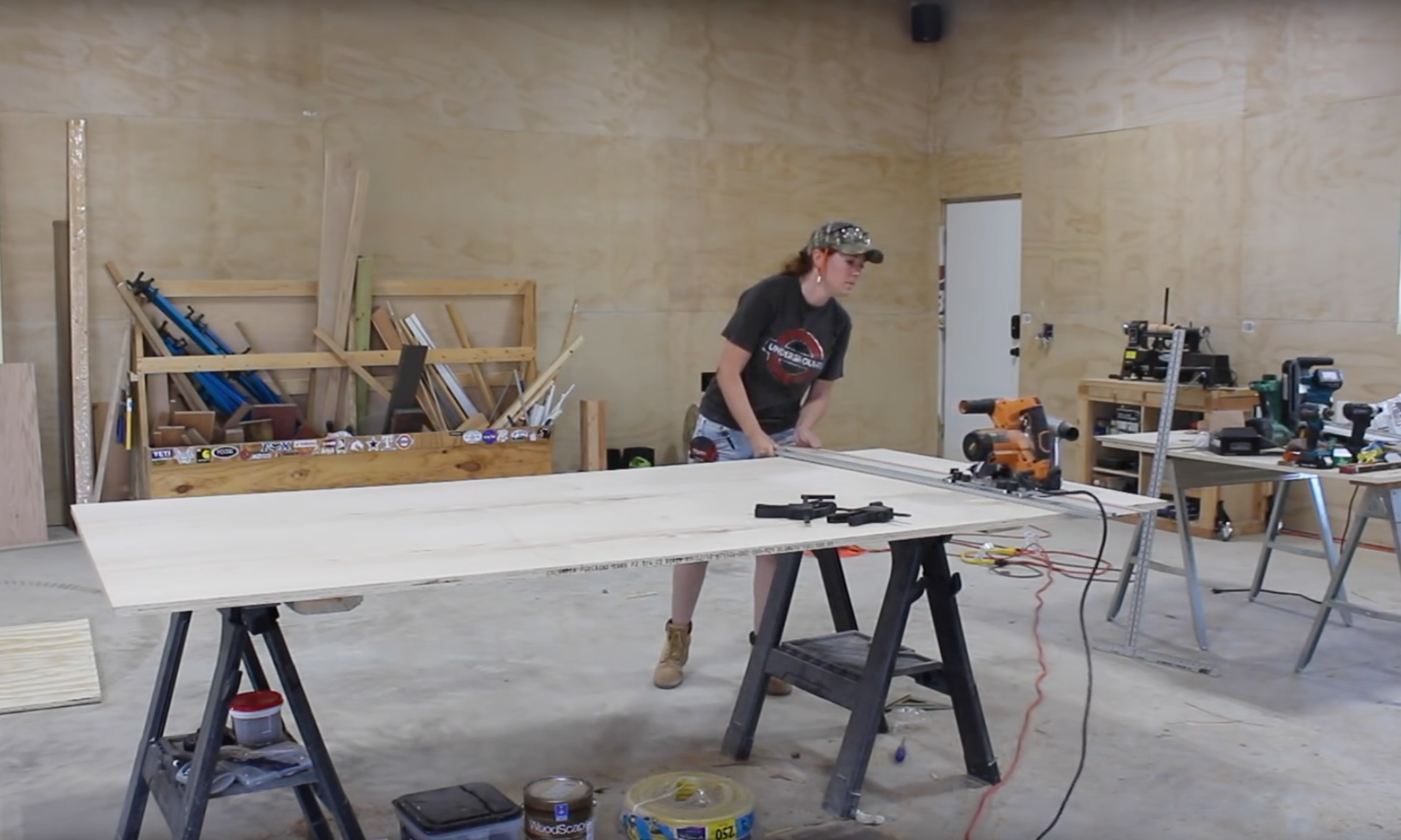 The Ultimate Plywood Workbench (plus Shop Storage Solutions) : 16 Steps ...