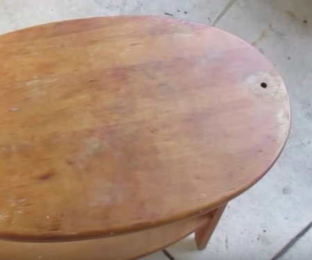 Refurbished Side Table : 6 Steps - Instructables