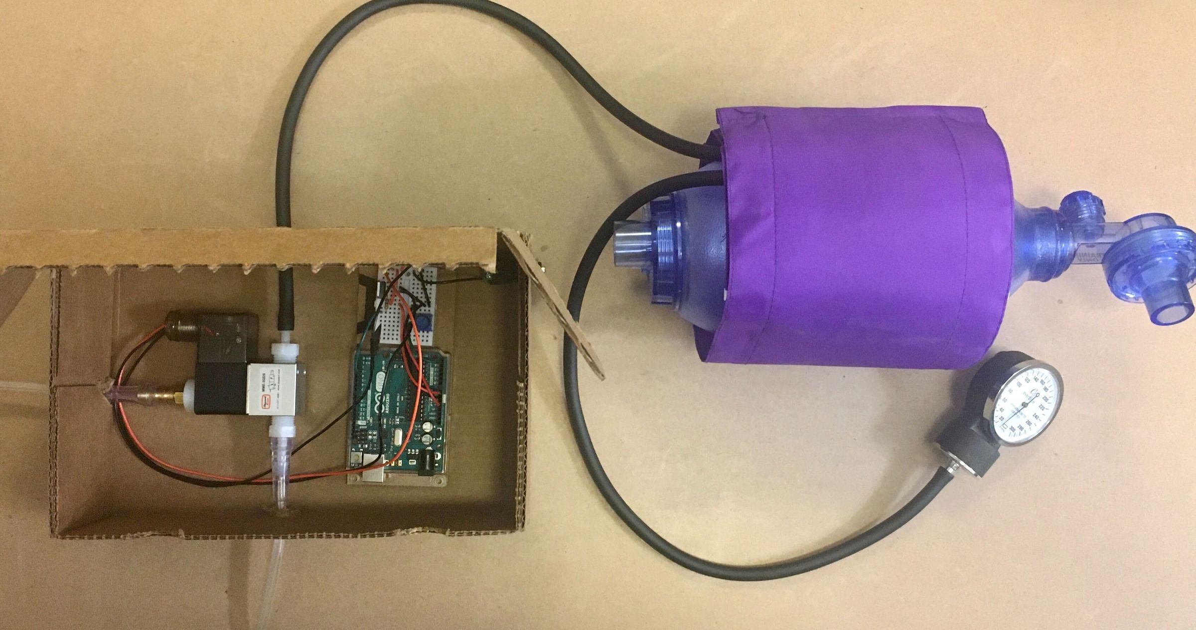 DIY Ventilator Using Common Medical Supplies : 8 Steps - Instructables