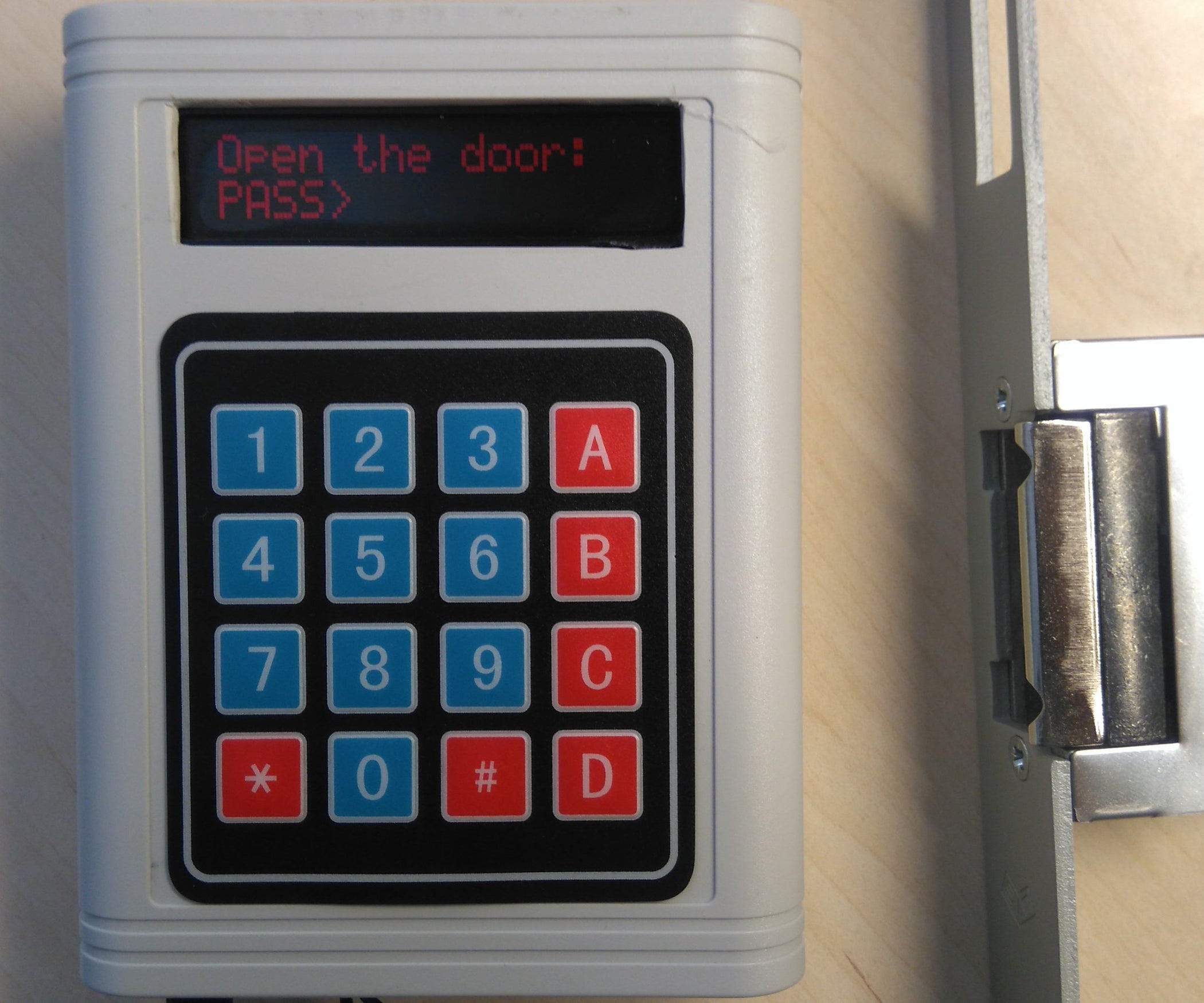 Arduino Password Unlock Door Security System 6 Steps With Pictures