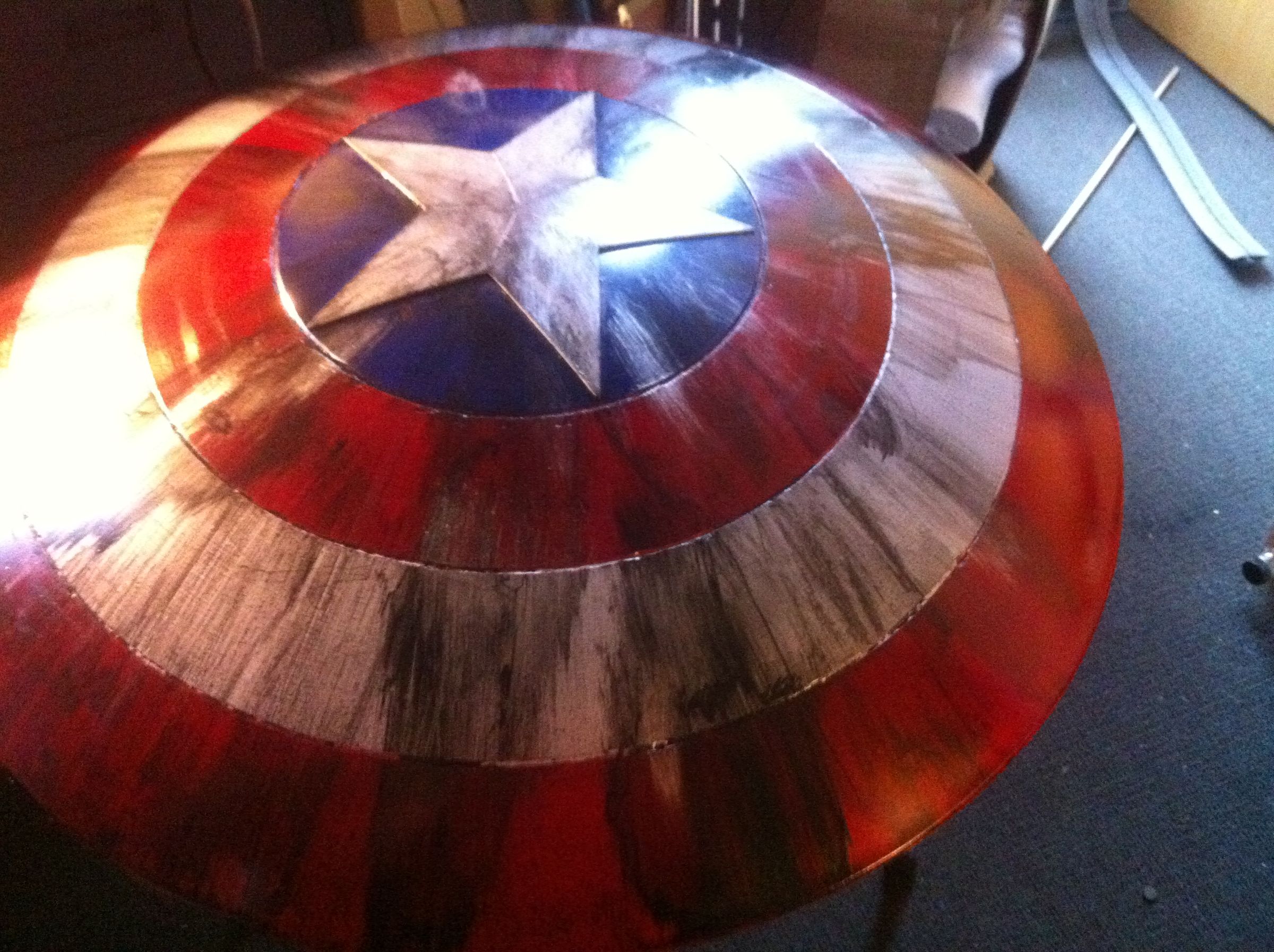 Yet Another Captain America Shield.. for Pretty Cheap. : 8 Steps (with ...