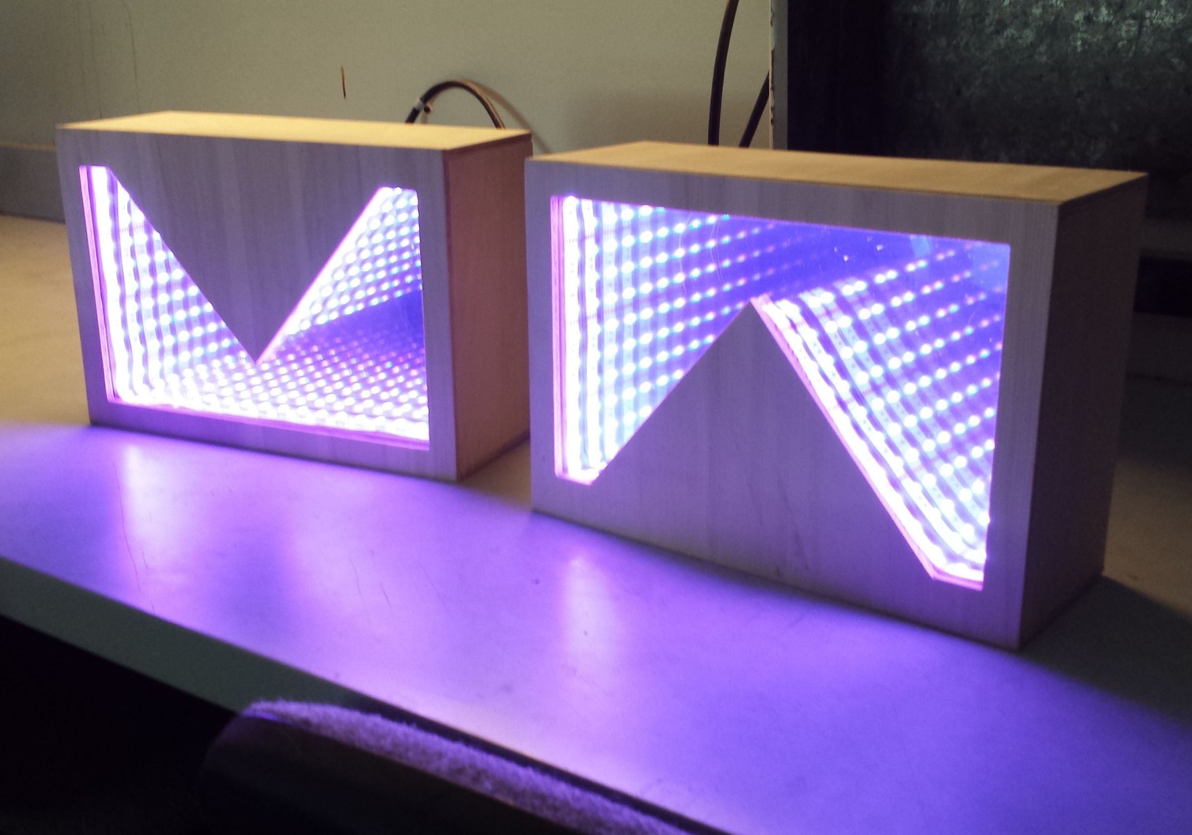 Temperature-Sensitive Infinity Mirror : 6 Steps (with Pictures ...