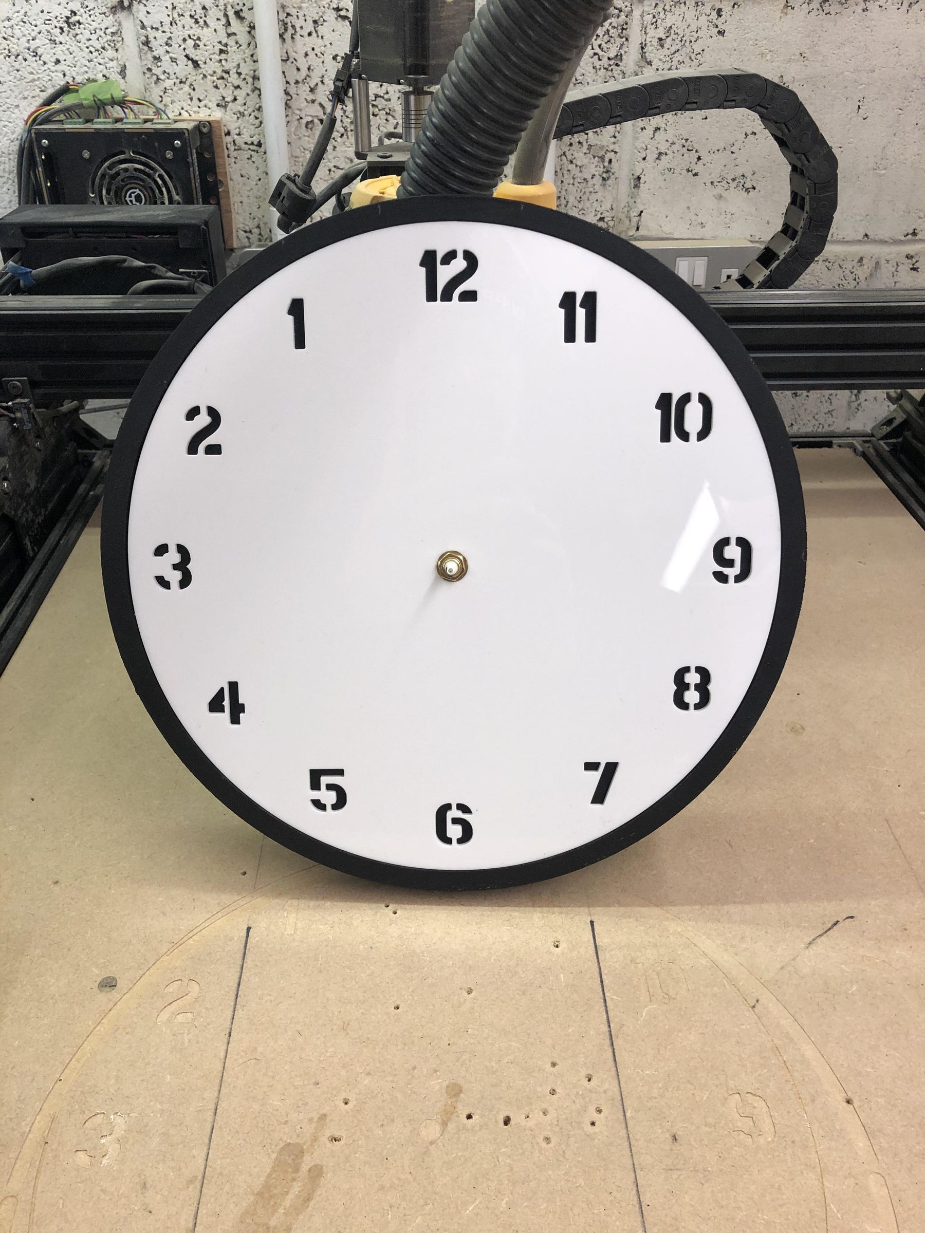 MDF and Acrylic Reverse Clock : 6 Steps (with Pictures) - Instructables