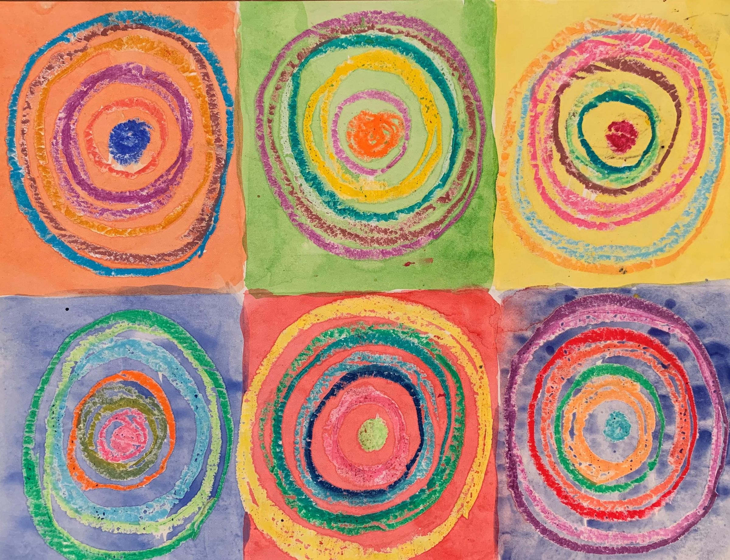 Preschool Art Lesson: Kandinsky's Circles : 6 Steps (with Pictures ...