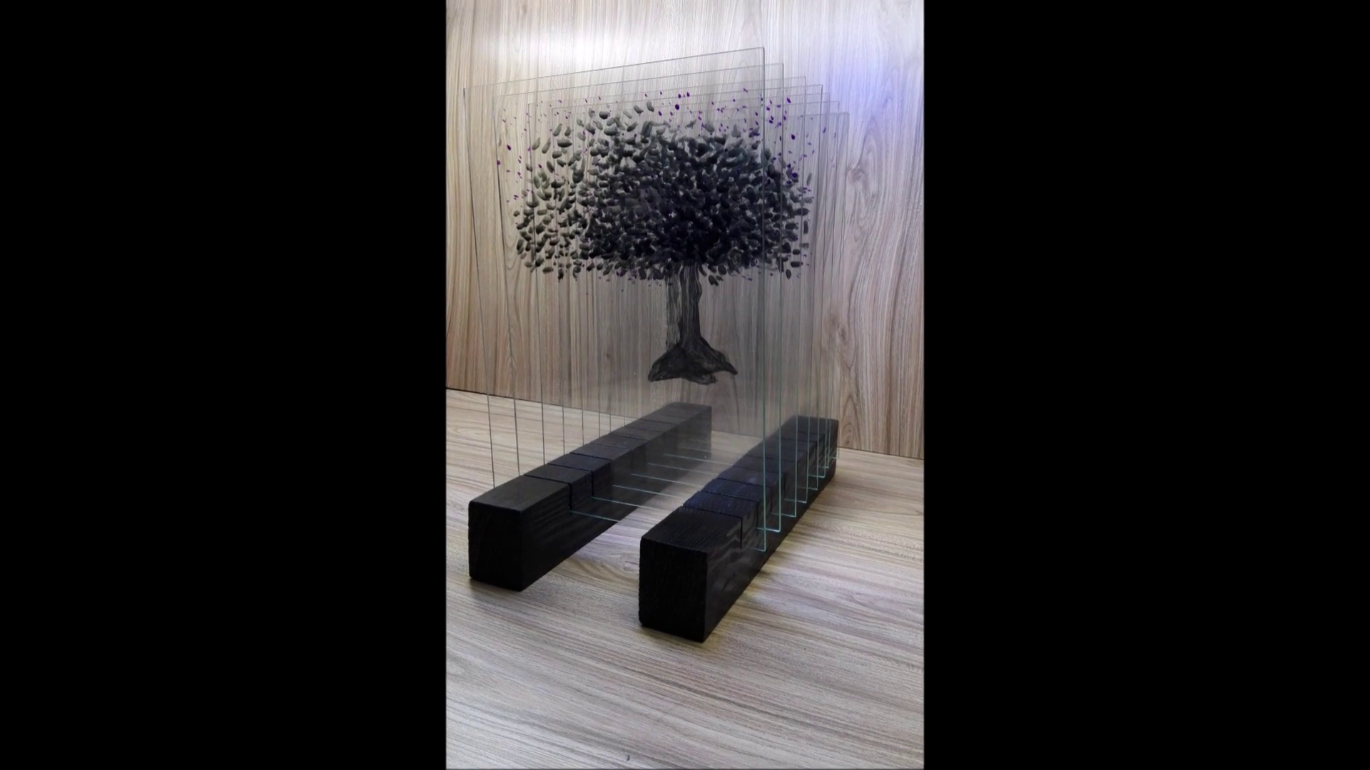 Layered Glass Art || 3d Glass Painting : 4 Steps - Instructables