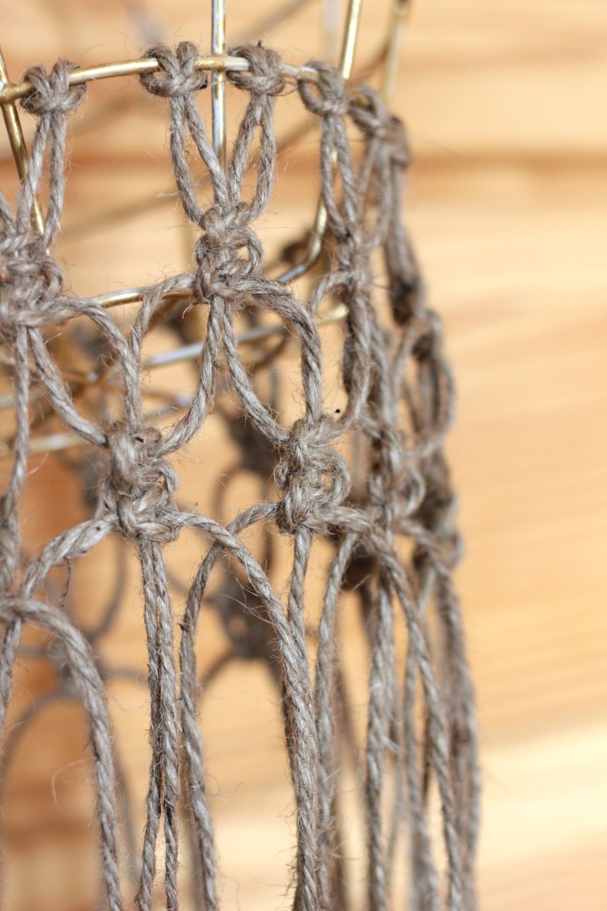 DIY Macrame Hanging Chandelier : 5 Steps (with Pictures) - Instructables