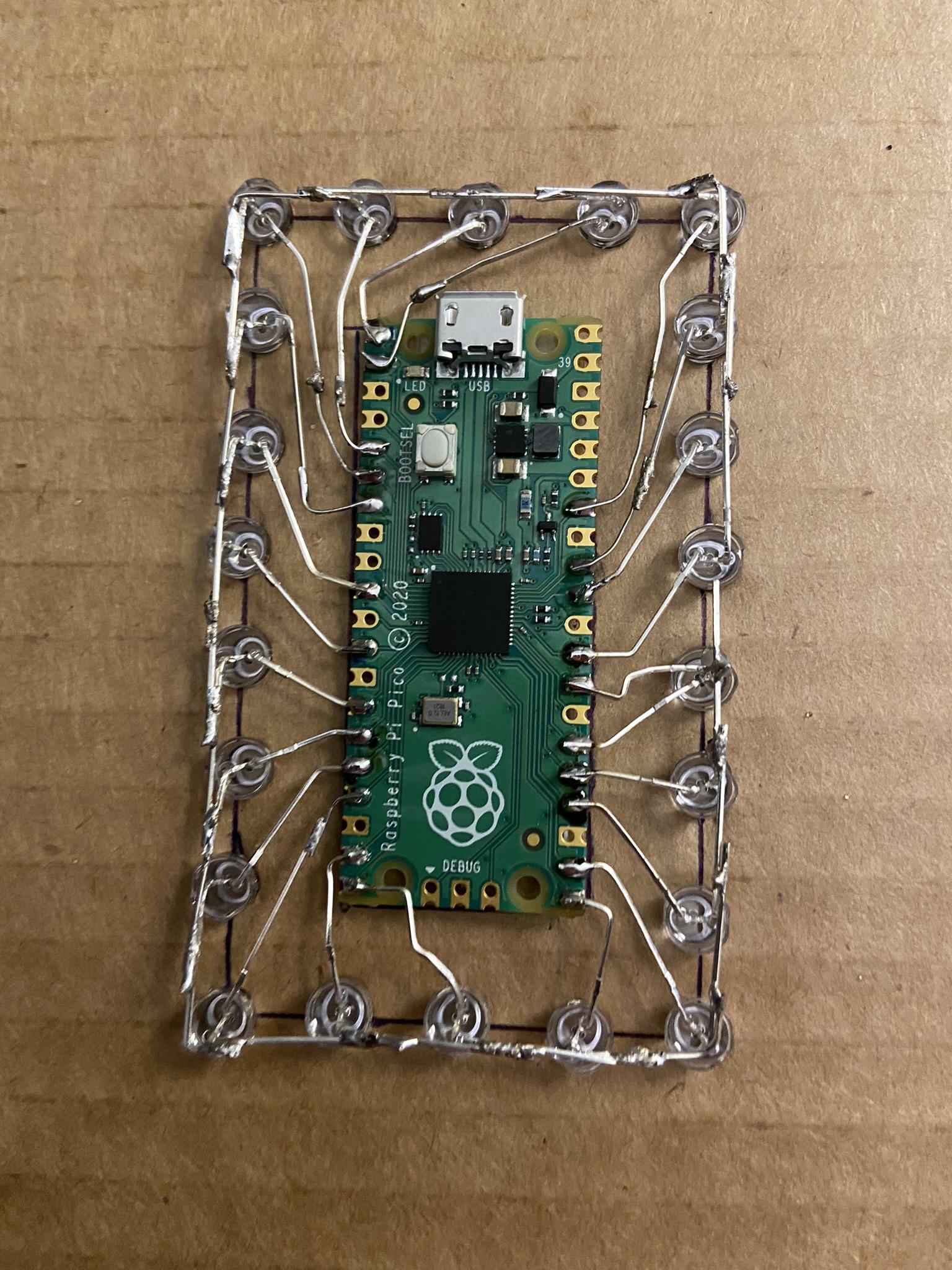 Raspberry Pi Pico LED Badge : 9 Steps (with Pictures) - Instructables