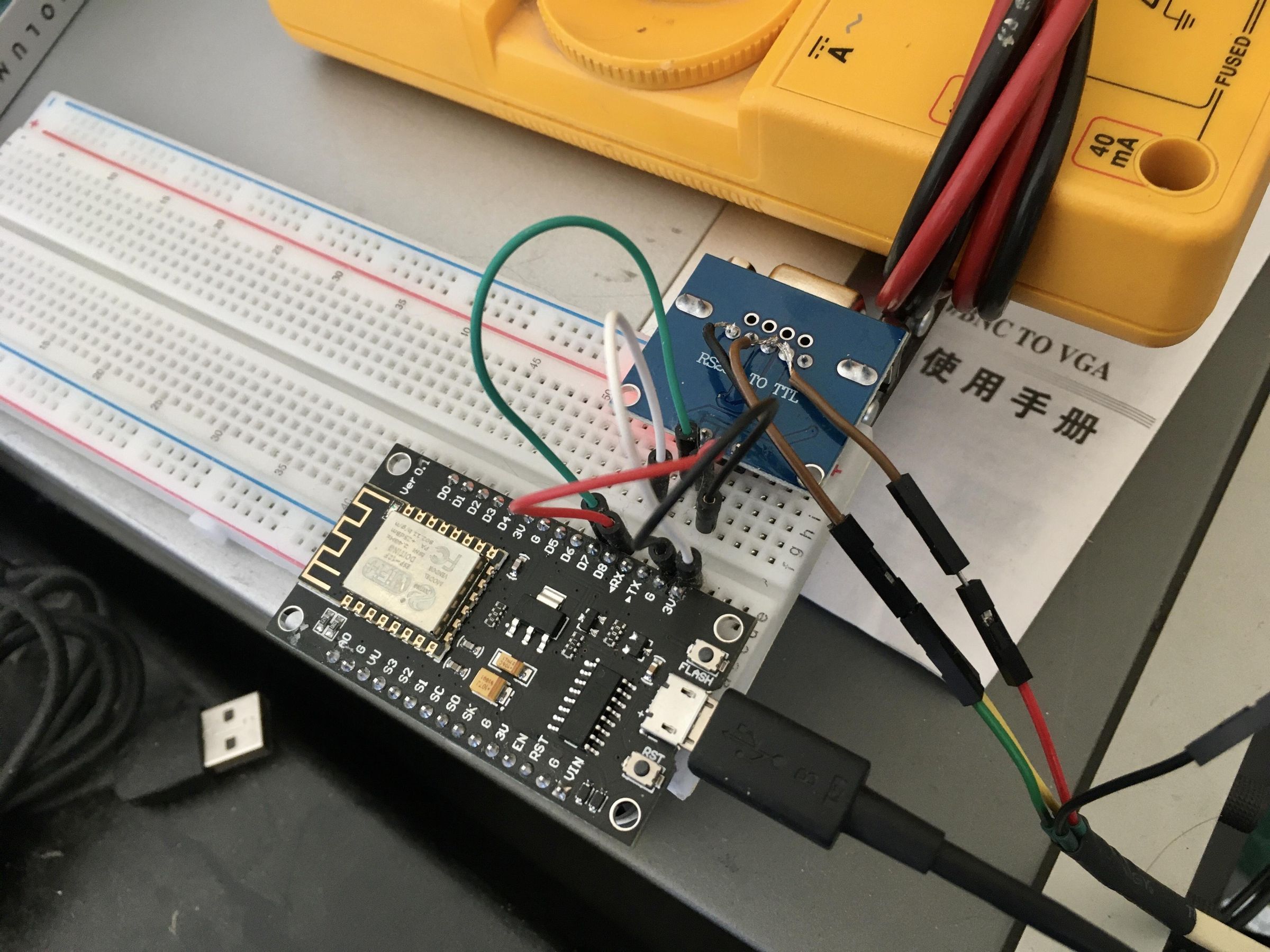 Commercial LED Sign With RS232 Port Accessible Over Wi-Fi : 4 Steps ...