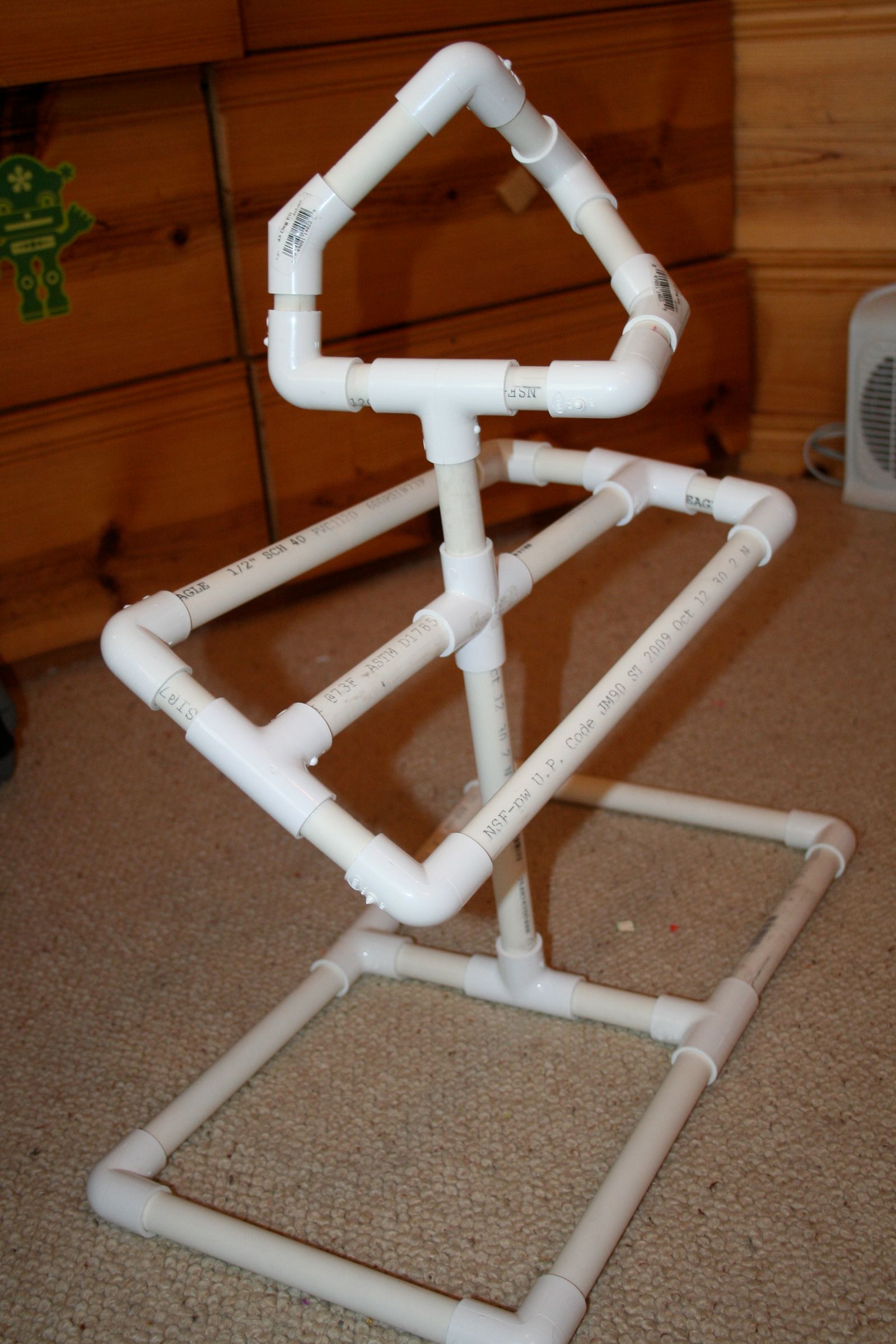 Enrichment for Captive Birds - PVC Perch/Play Stand : 7 Steps ...