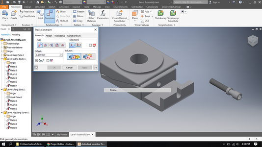 How To Make An Assembly In Inventor 28 Steps Instructables