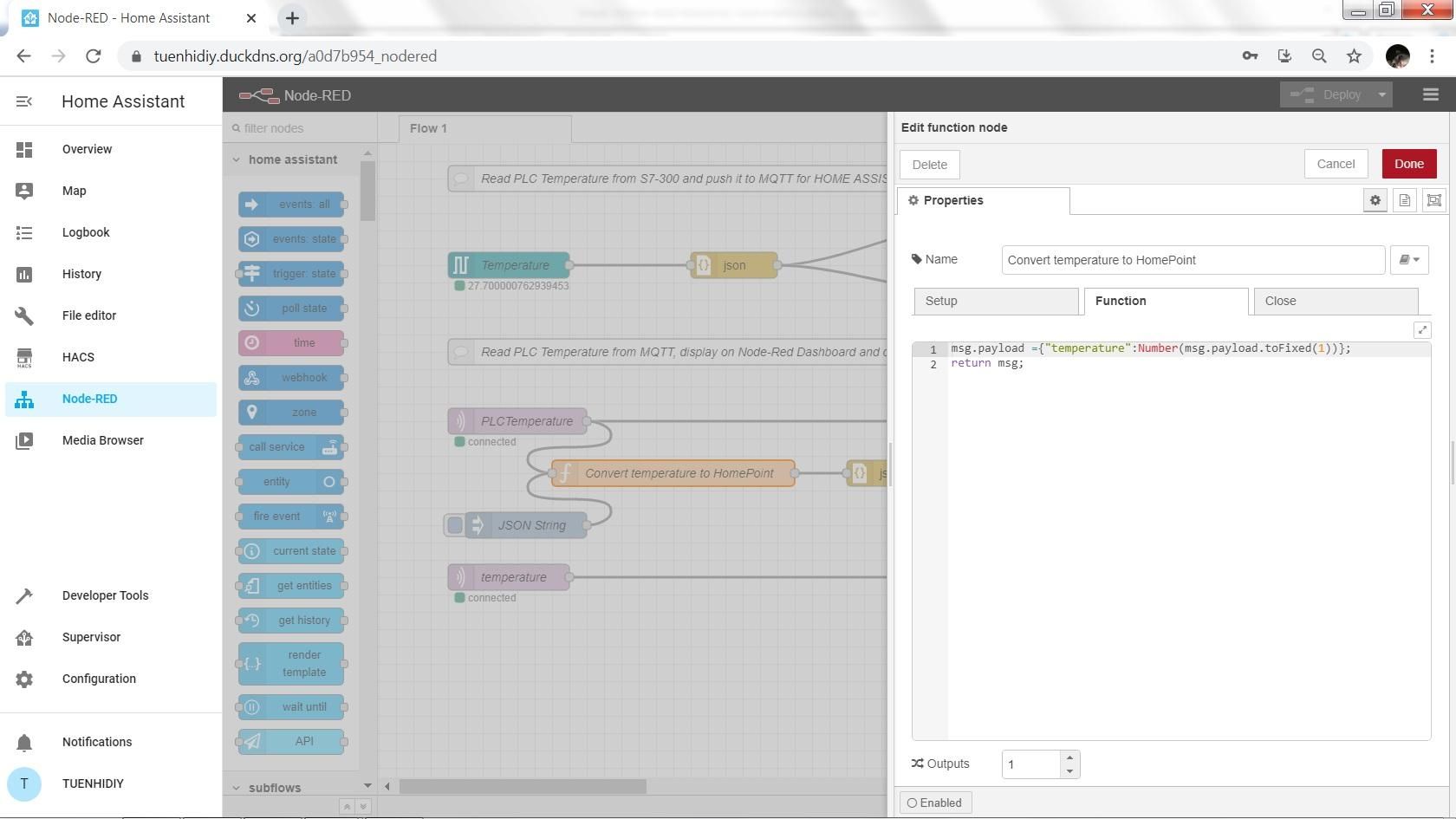 Home Assistant & Industrial Automation System : 14 Steps (with Pictures ...