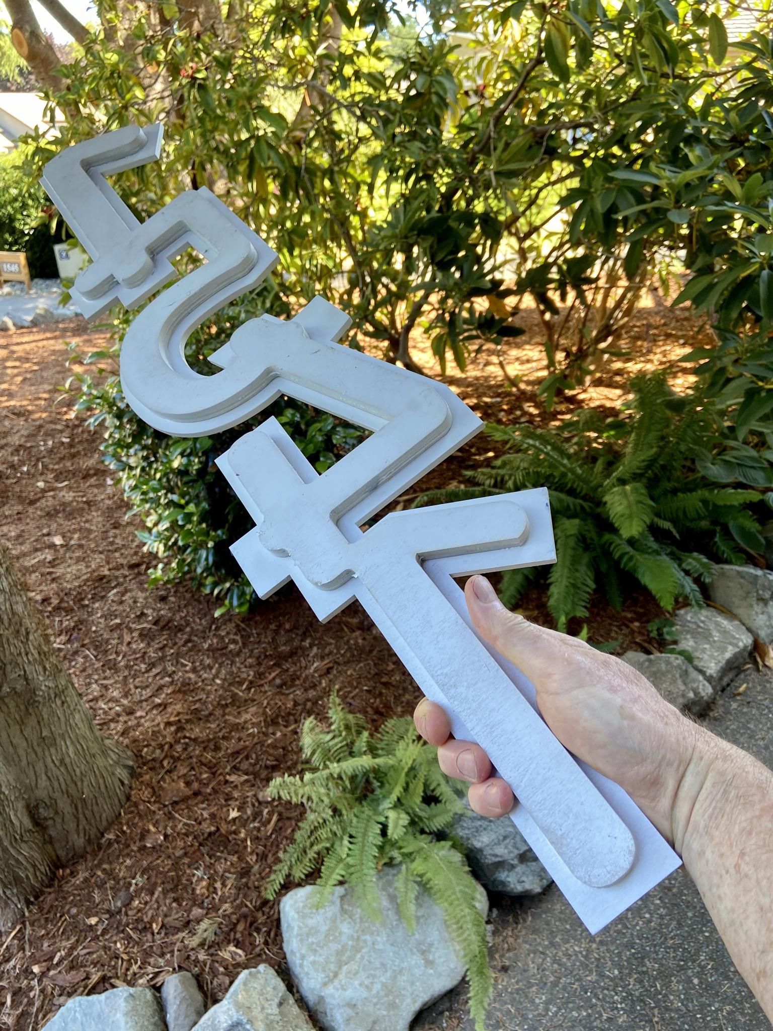 Backlit House Numbers : 5 Steps (with Pictures) - Instructables
