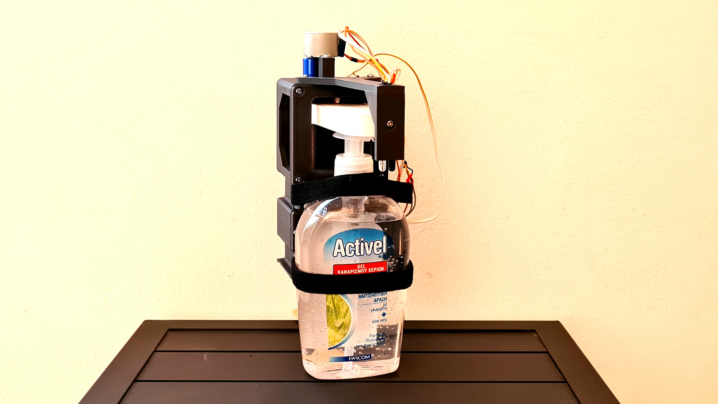 Automatic Hand Sanitizer Dispenser : 17 Steps (with Pictures ...