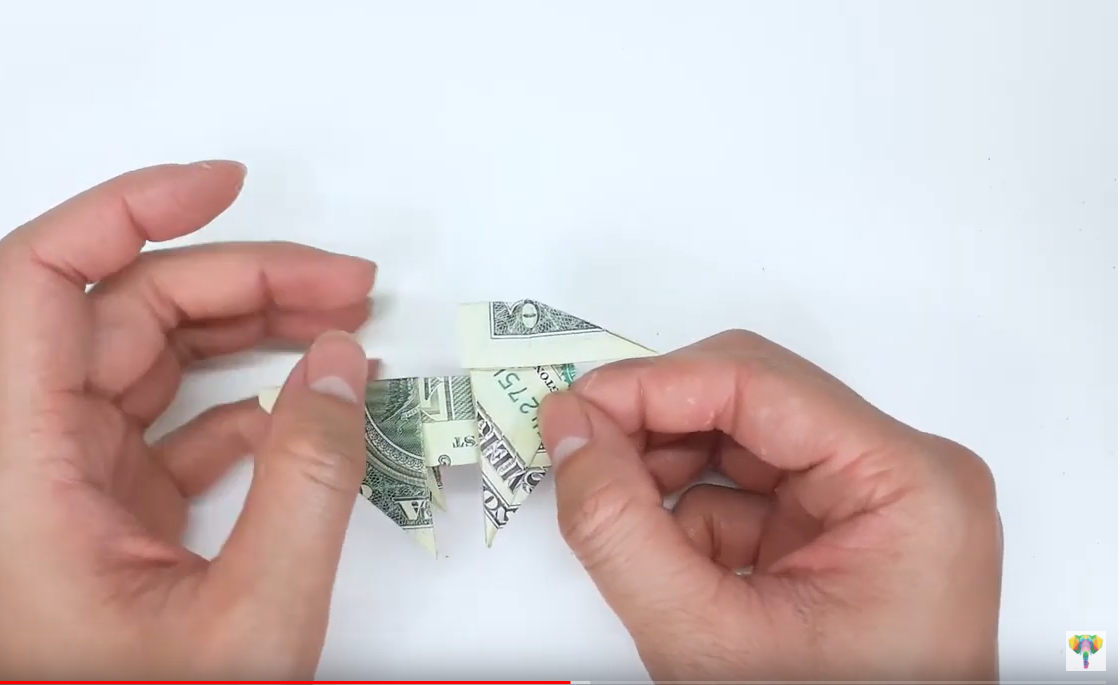 DOLLAR MONEY ORIGAMI DOG : 26 Steps (with Pictures) - Instructables