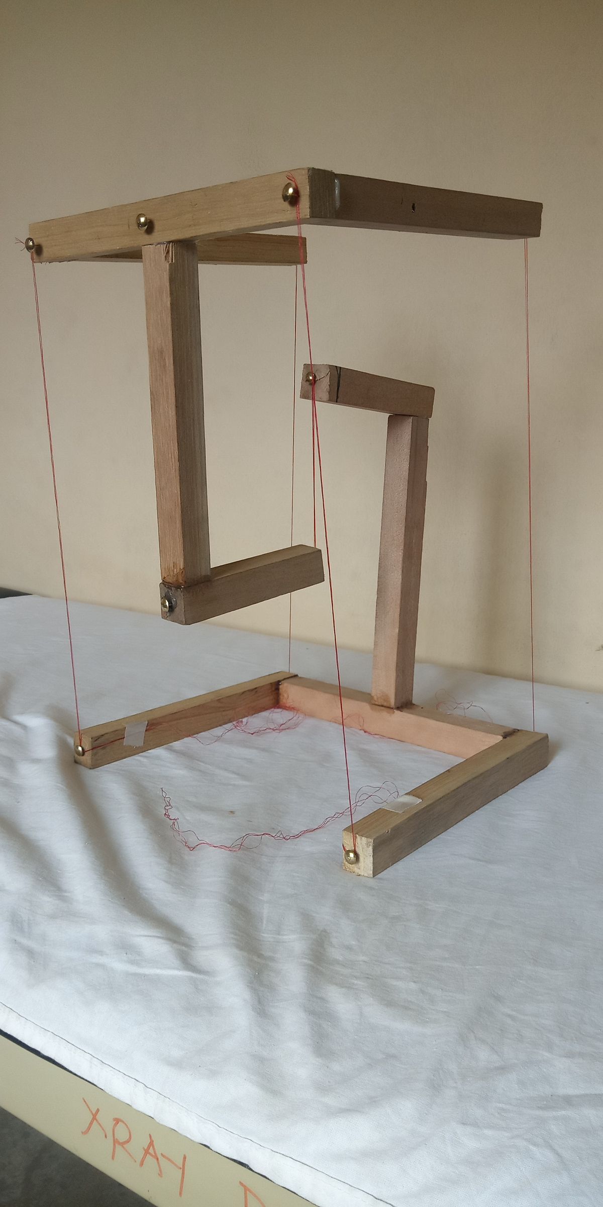 Scraps and Physics of a Tensegrity Structure : 12 Steps - Instructables