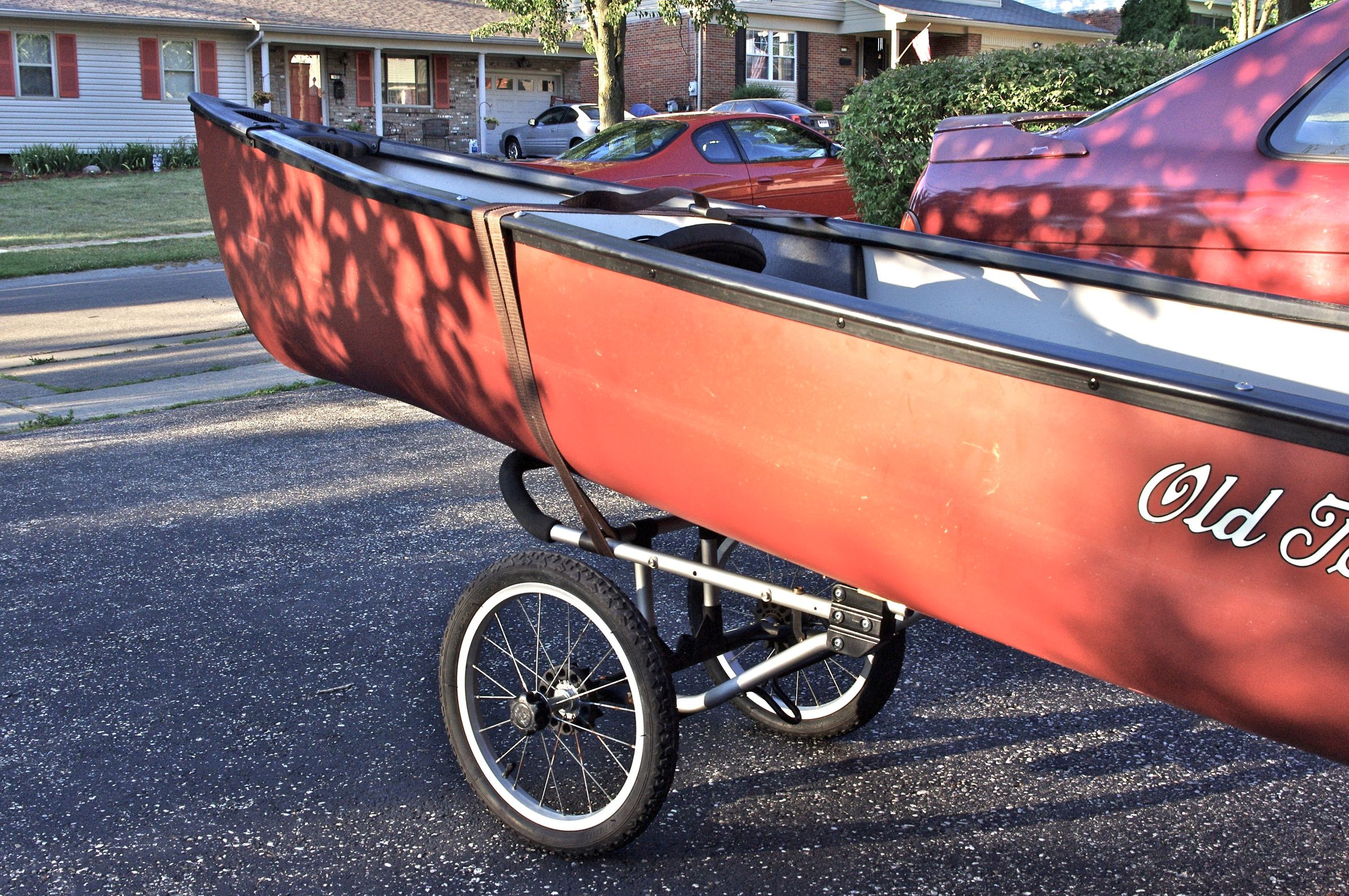 Canoe/Kayak Caddy Mod From a Jogging Stroller : 9 Steps (with Pictures ...