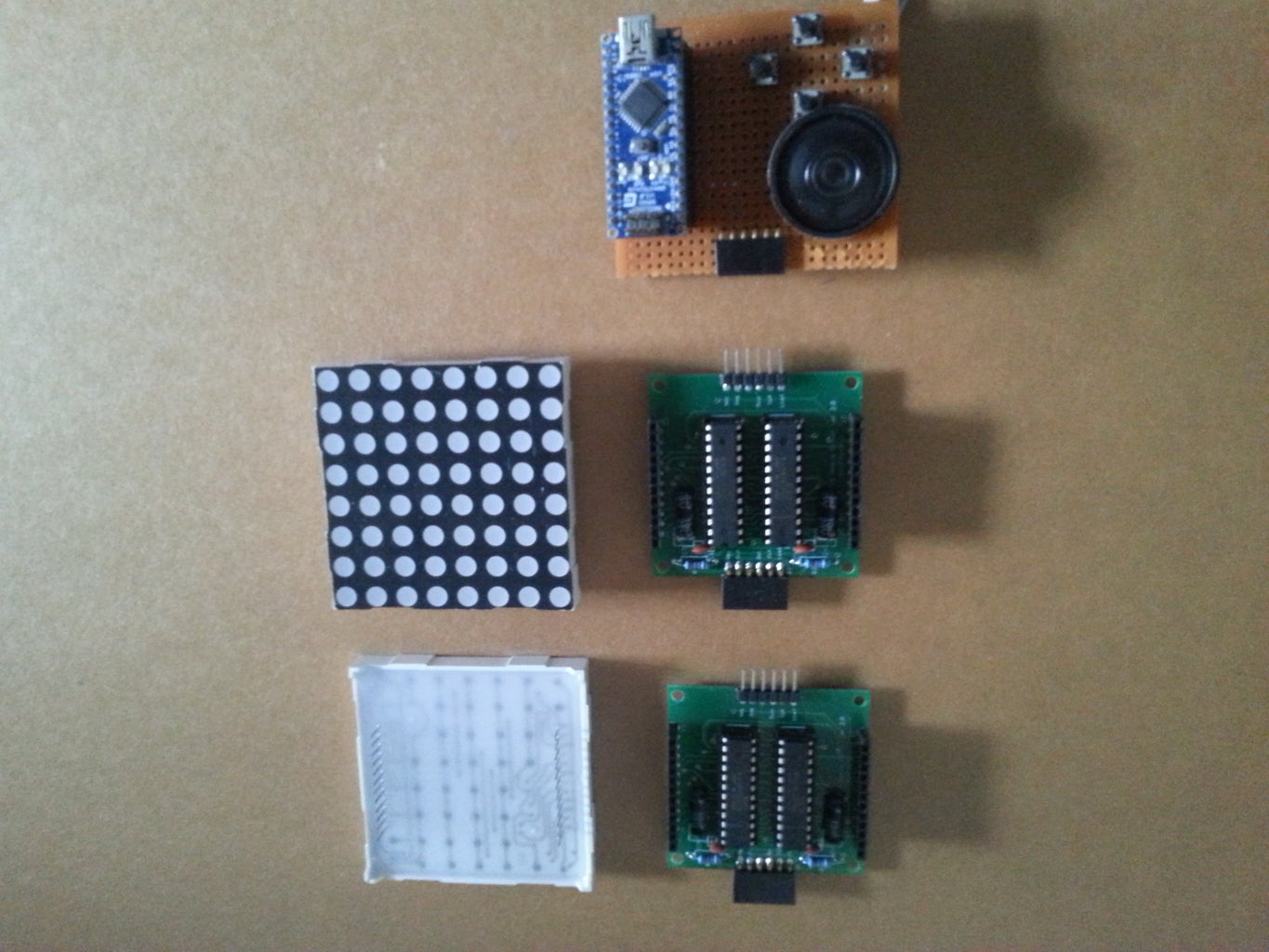 Arduino Based Bi Color Led Matrix Tetris Game 4 Steps With Pictures Instructables
