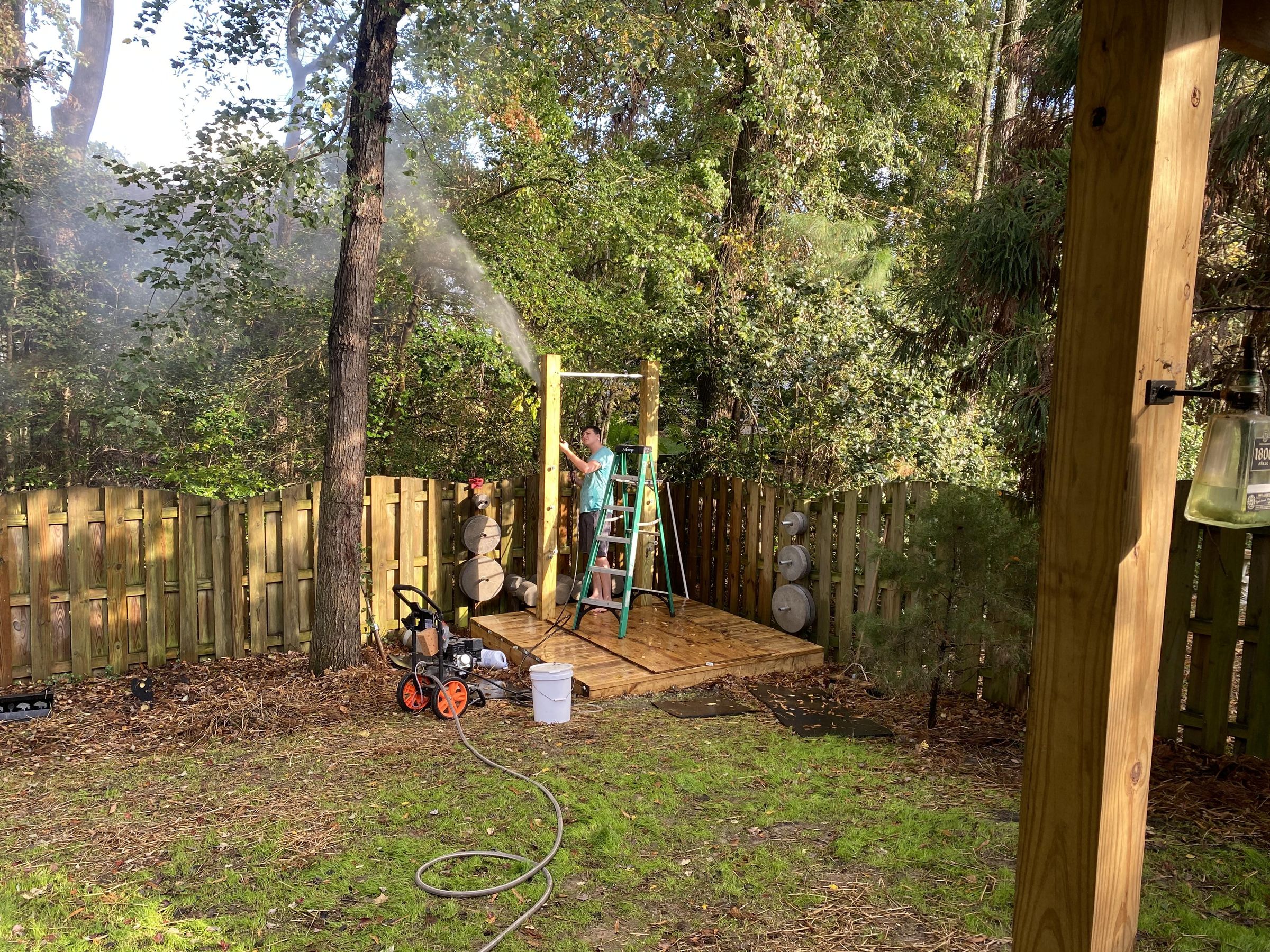 Outdoor Weightlifting Platform : 10 Steps (with Pictures) - Instructables