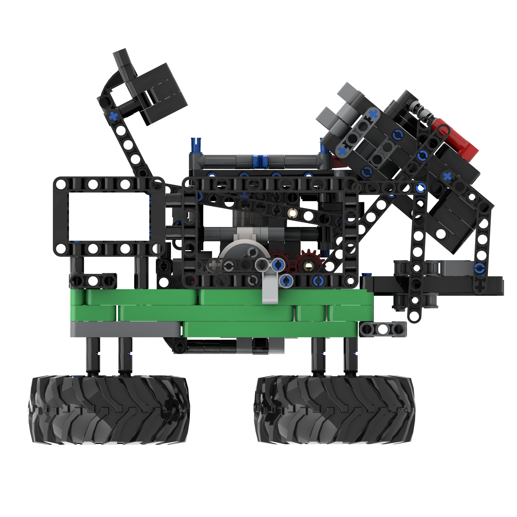 Lego Technic Rubik's Cube Machine : 11 Steps (with Pictures ...