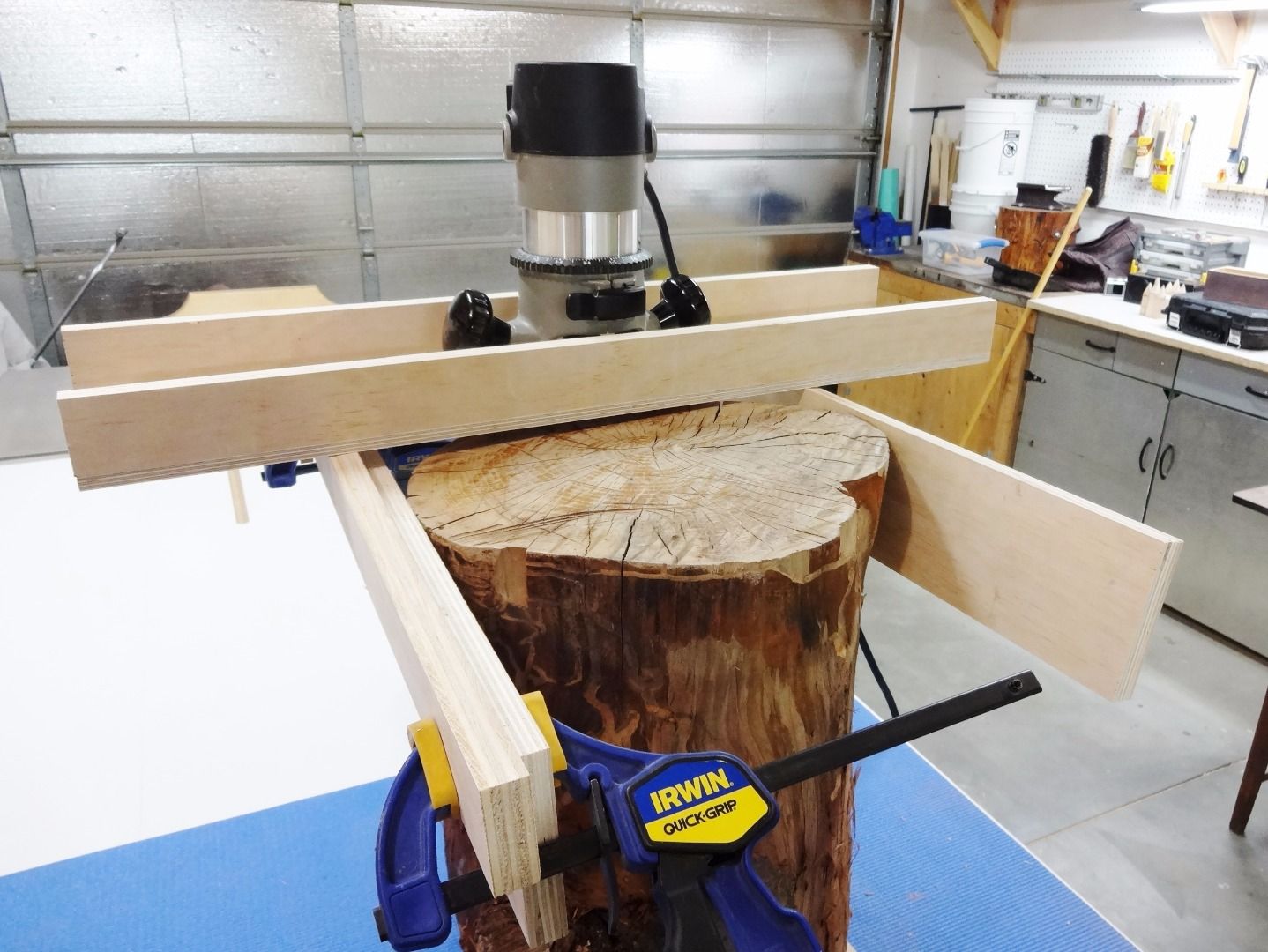 How to Make Log Ends Perfectly Flat & Parallel : 8 Steps (with Pictures ...