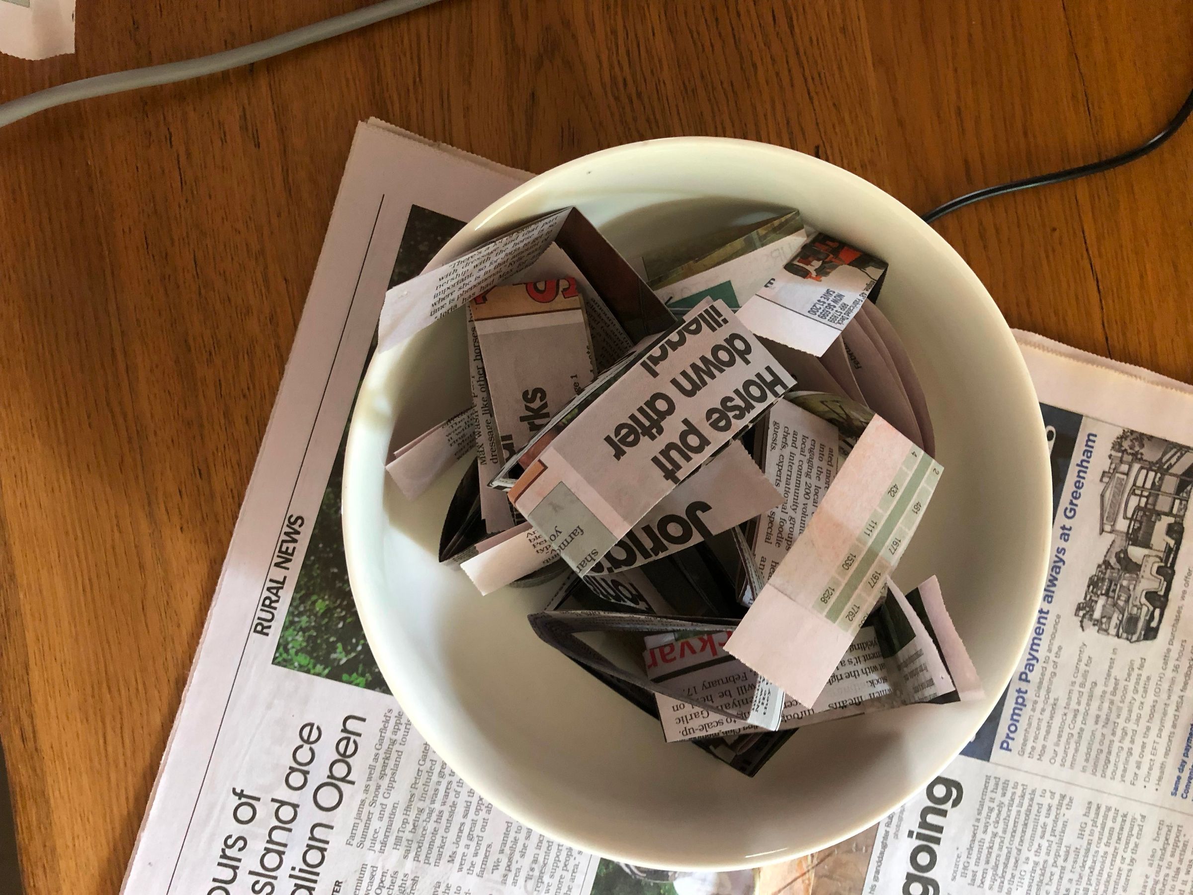 Hand Spun Newspaper Yarn : 9 Steps (with Pictures) - Instructables