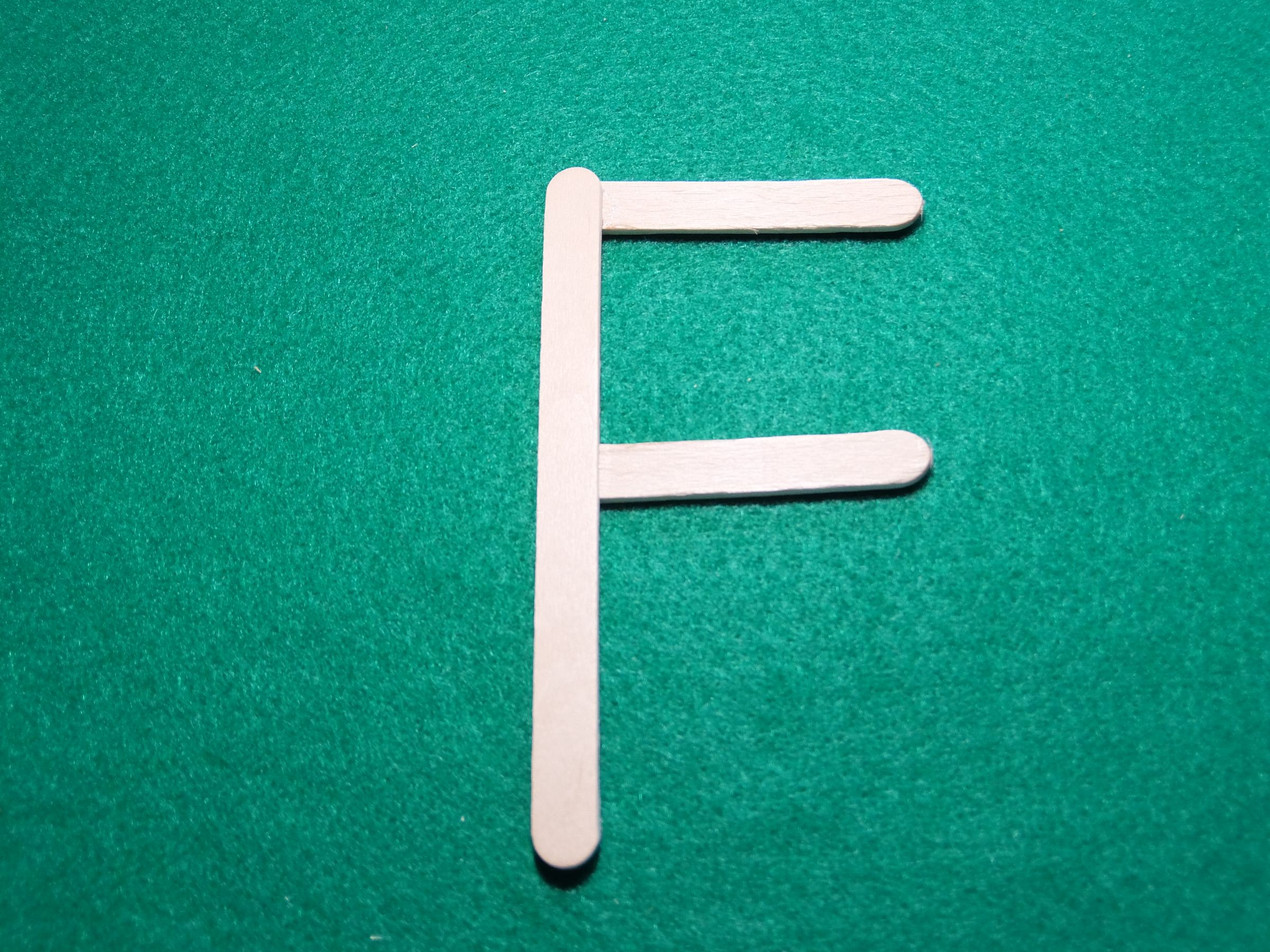 Make Popsicle Sticks Letters a to Z : 26 Steps - Instructables