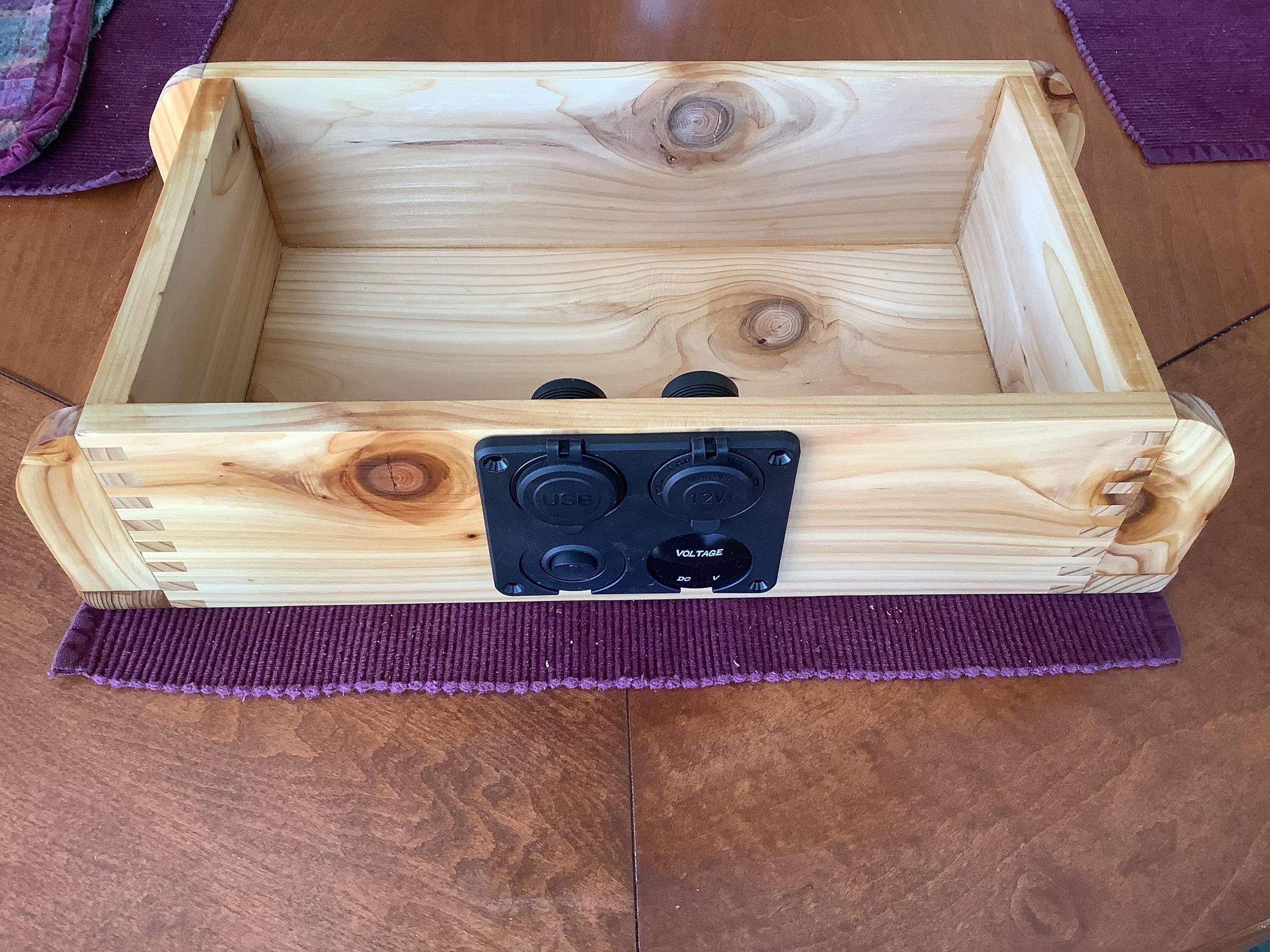 Cedar Power/Tackle Box for Kayak Fishing : 14 Steps (with Pictures ...