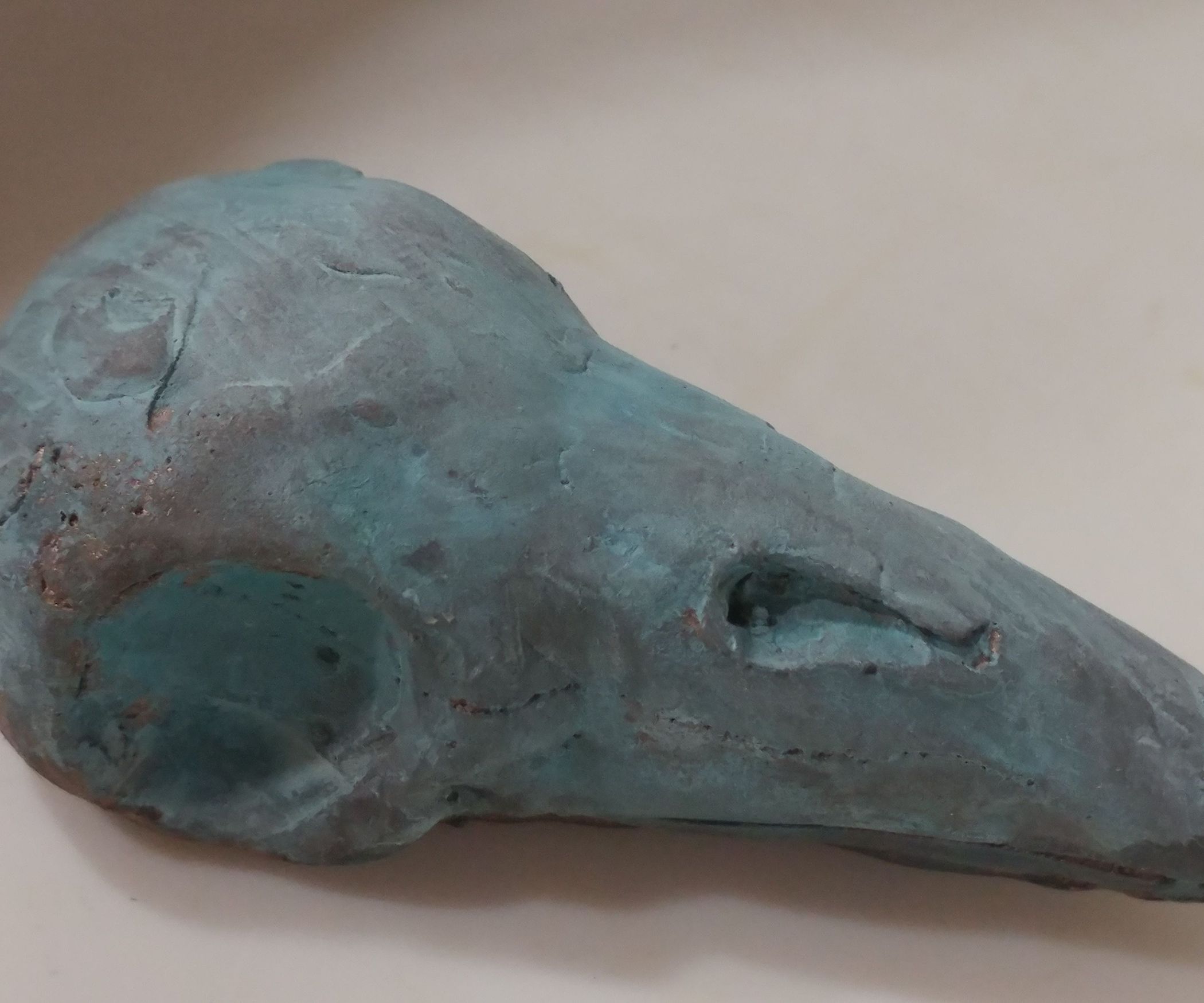 Copper Patina Verdigris Sculpturr