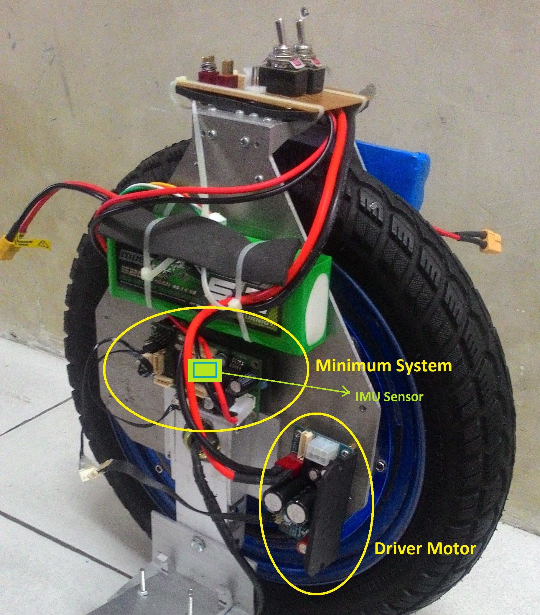 DIY Self-Balancing One Wheel Vehicle : 8 Steps (with Pictures ...