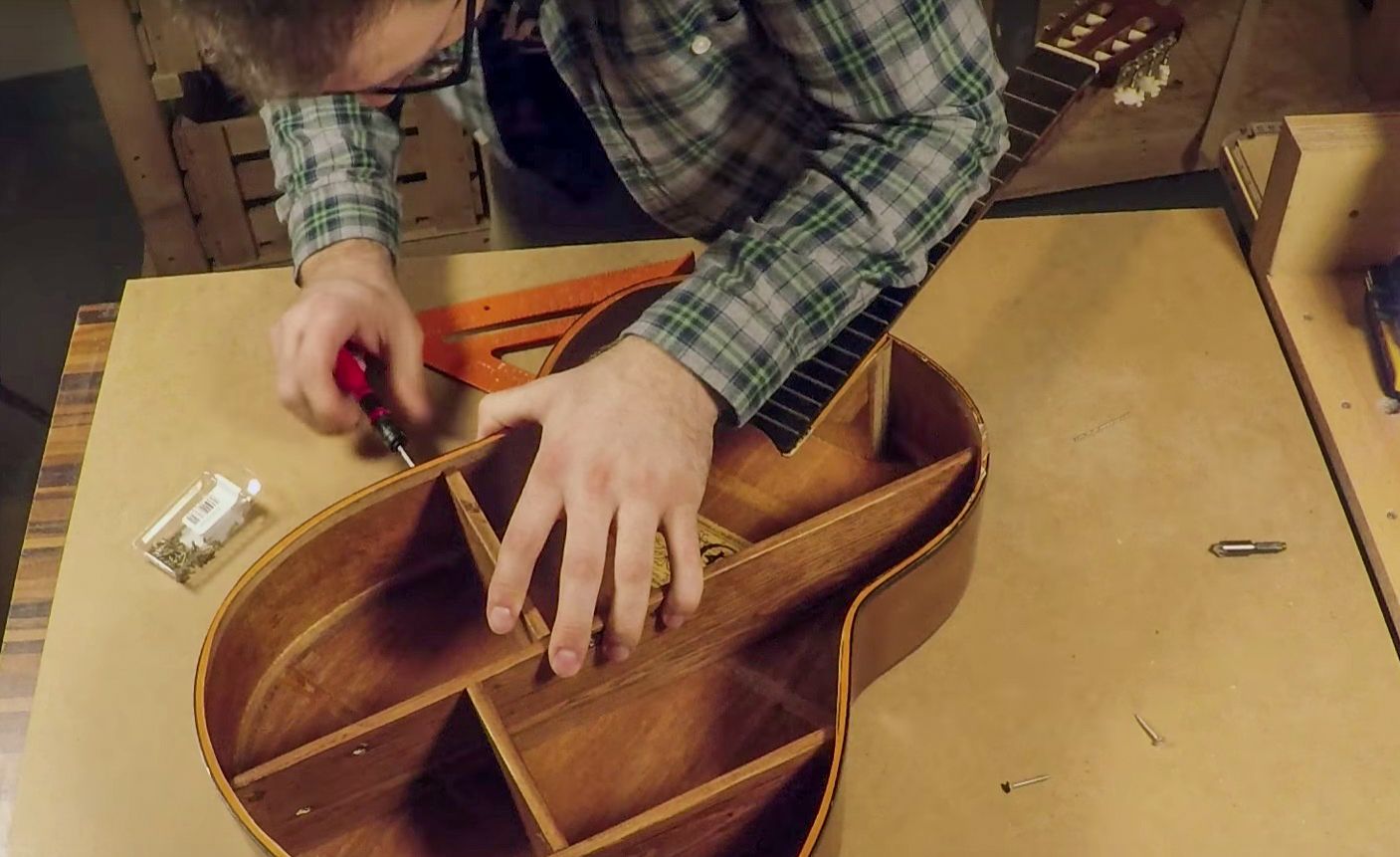 How to Make an Acoustic Guitar Shelf : 10 Steps (with Pictures ...