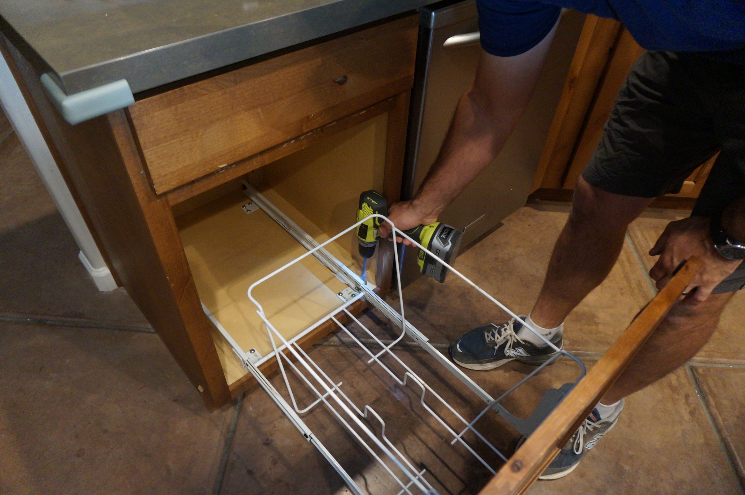 Cabinet Opener - Kick to Open : 8 Steps (with Pictures) - Instructables