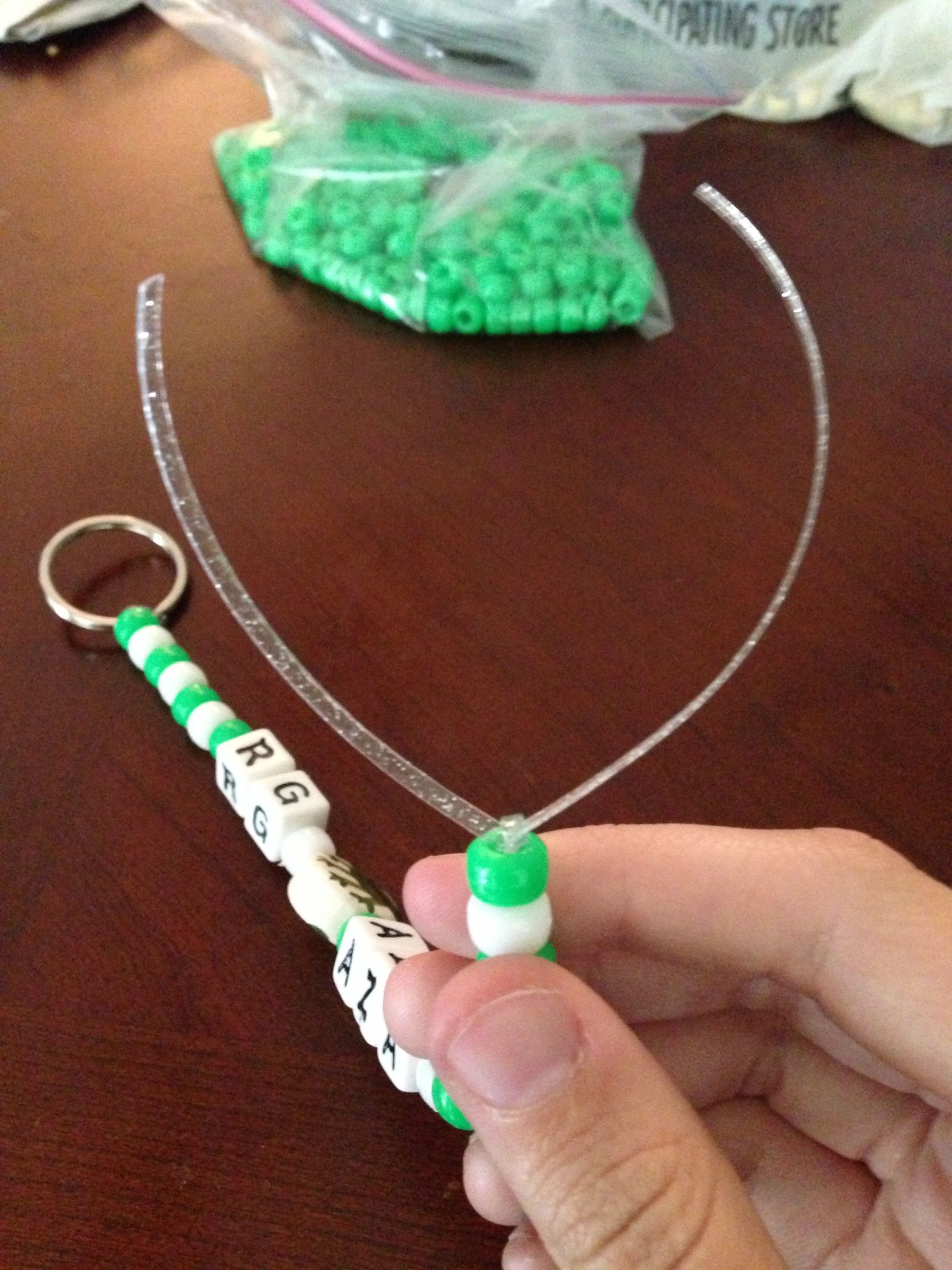 Bead Keychain : 7 Steps - Instructables