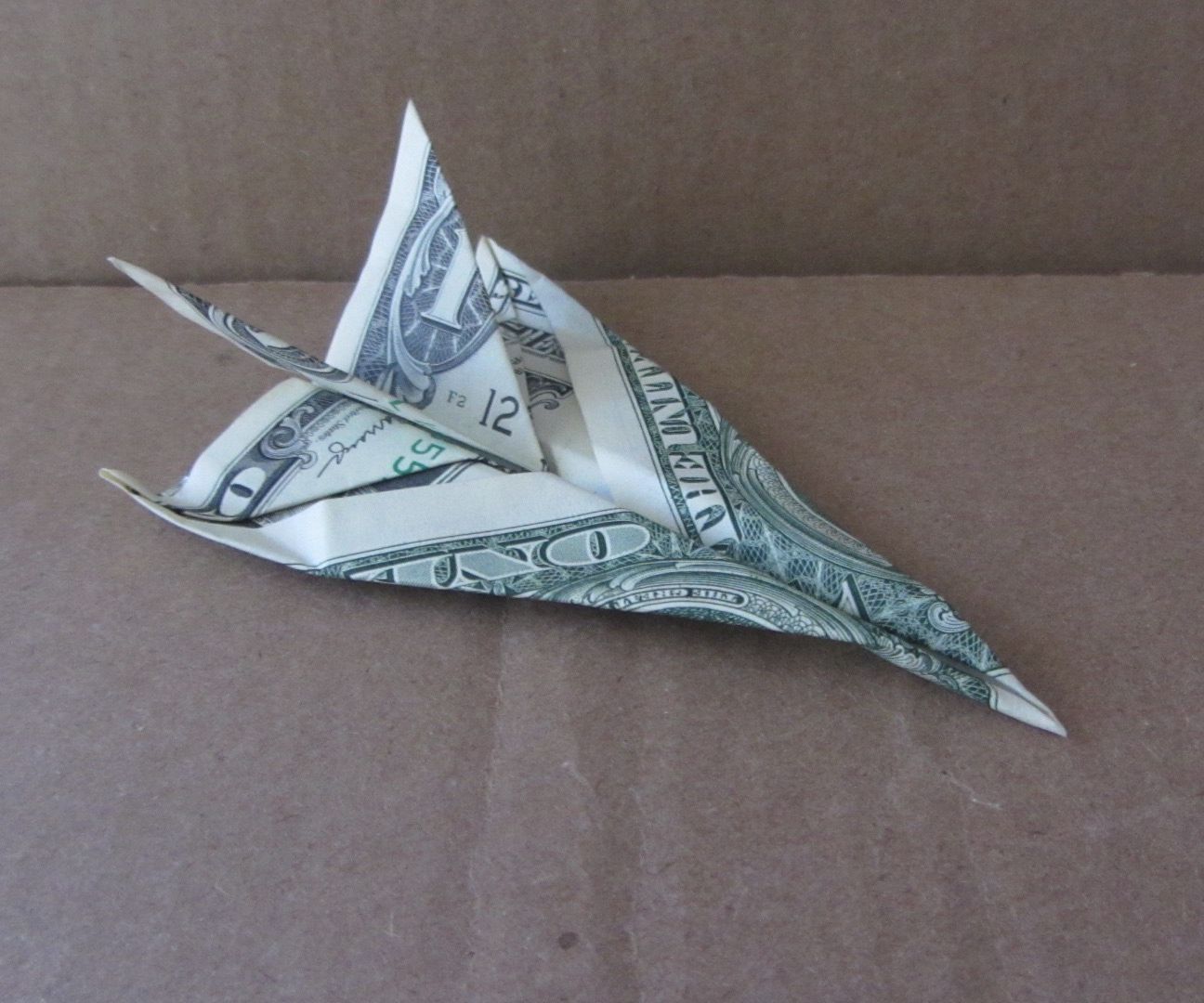Dollar Bill Fighter Jet : 6 Steps - Instructables