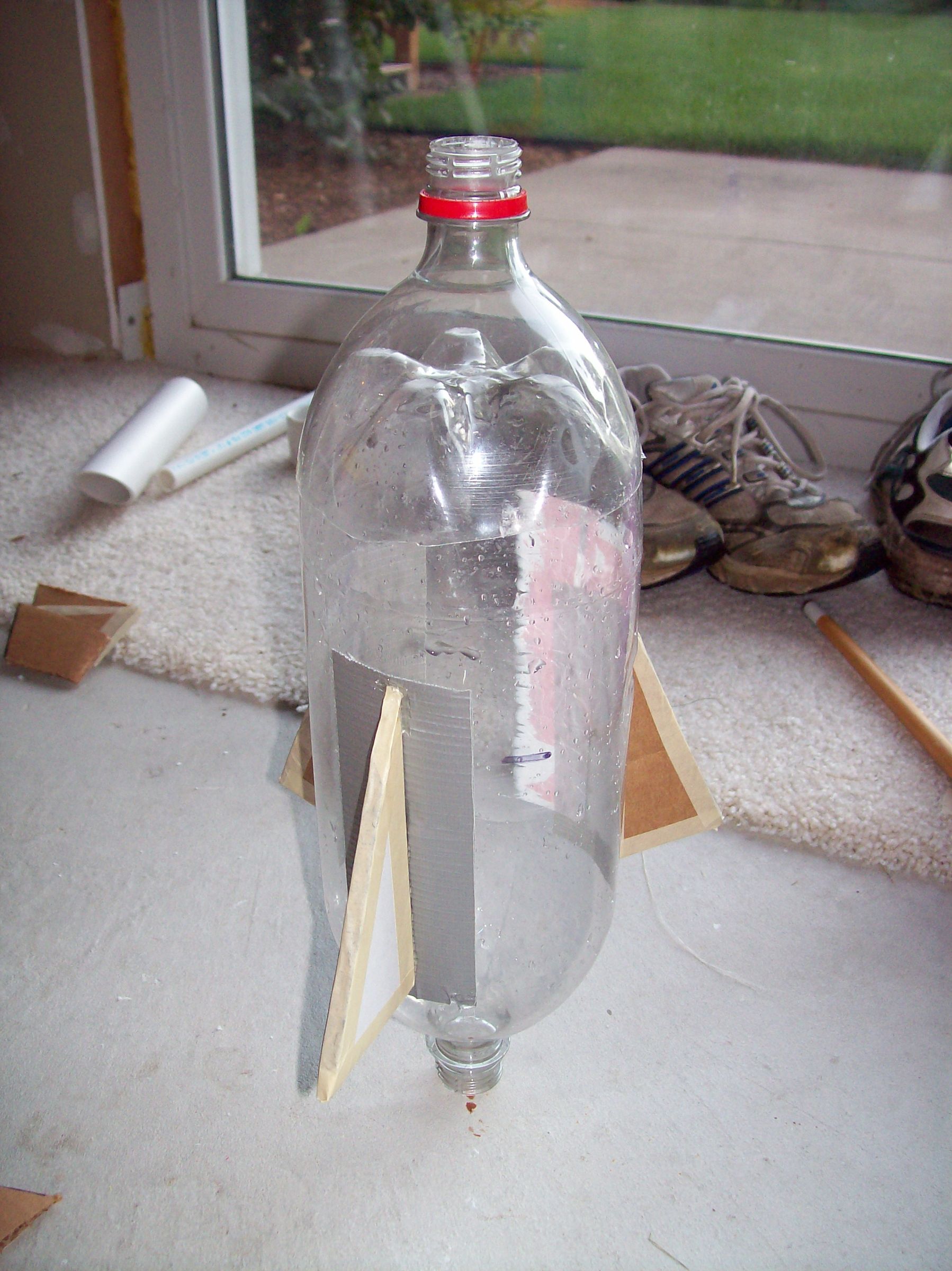 water rocket 2-stage mechanism DIY Project - Step-by-Step DIY Project ...