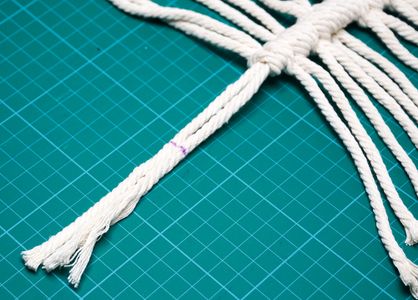 DIY Macramé Feather or Leaf | How to Make Rope Knot Ornaments : 8 Steps ...