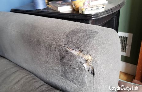 How to Fix a Couch With Torn Upholstery : 8 Steps (with Pictures ...
