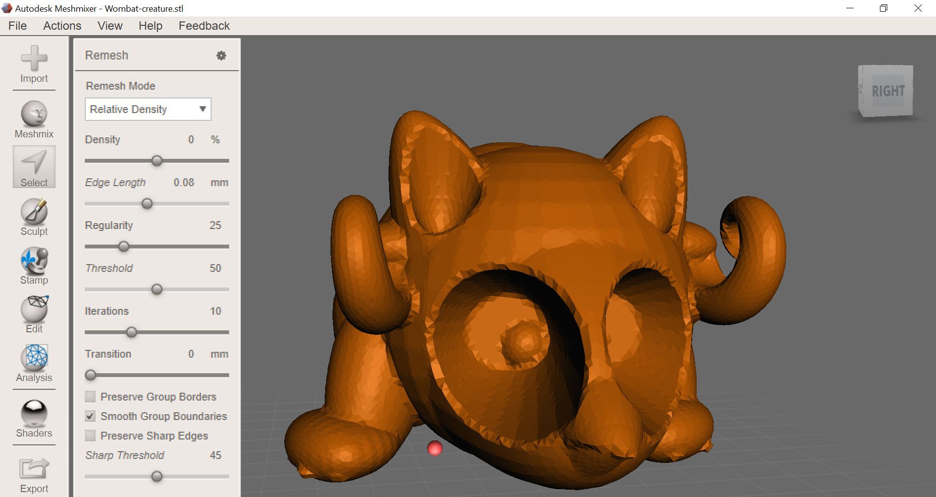 Using Meshmixer to Make Tinkercad Models Look More Organic : 8 Steps (with Pictures) - Instructables