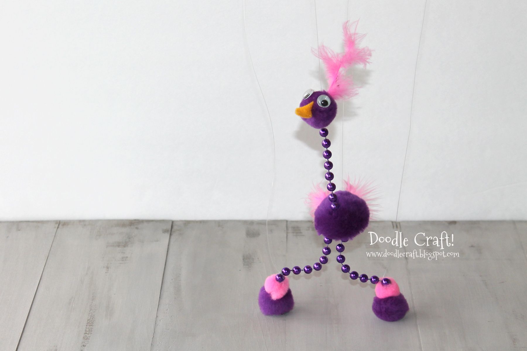 Silly Bird Marionette Tutorial! : 7 Steps (with Pictures) - Instructables