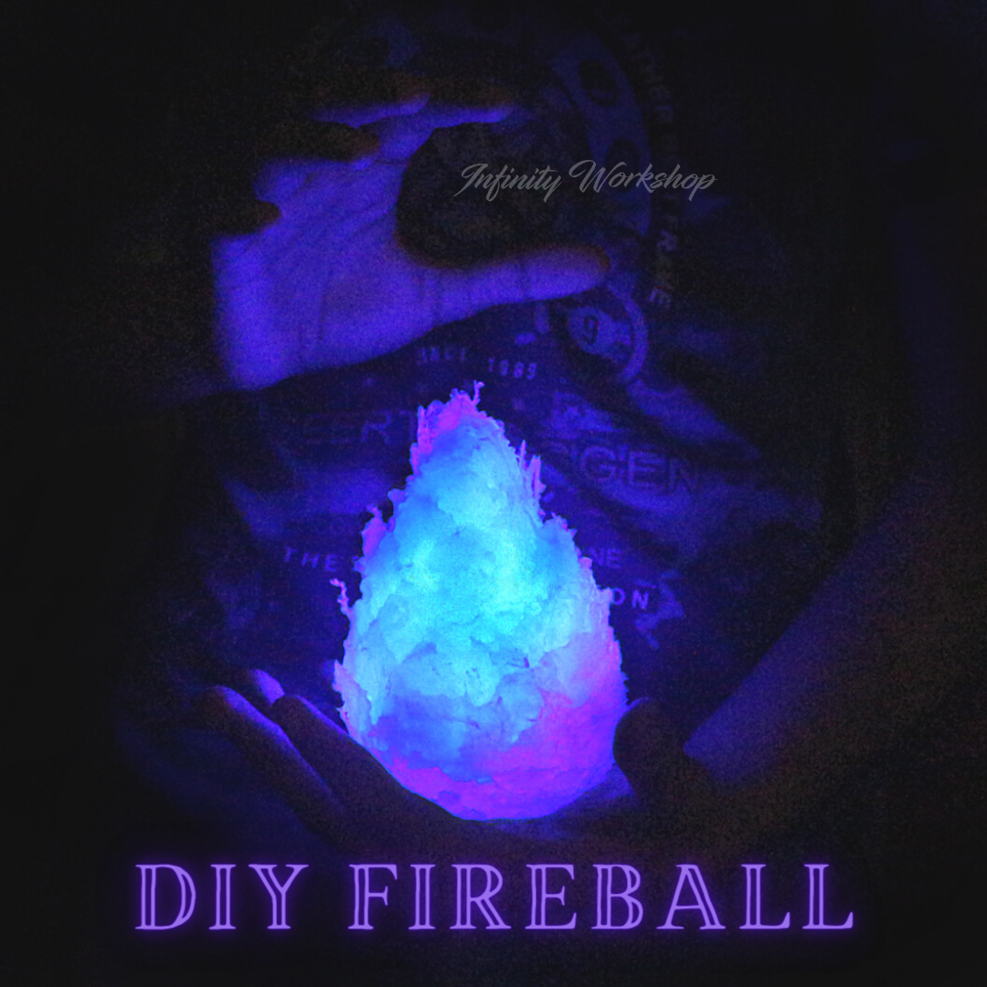 DIY Blue Fireball Using Hot Glue : 11 Steps (with Pictures) - Instructables