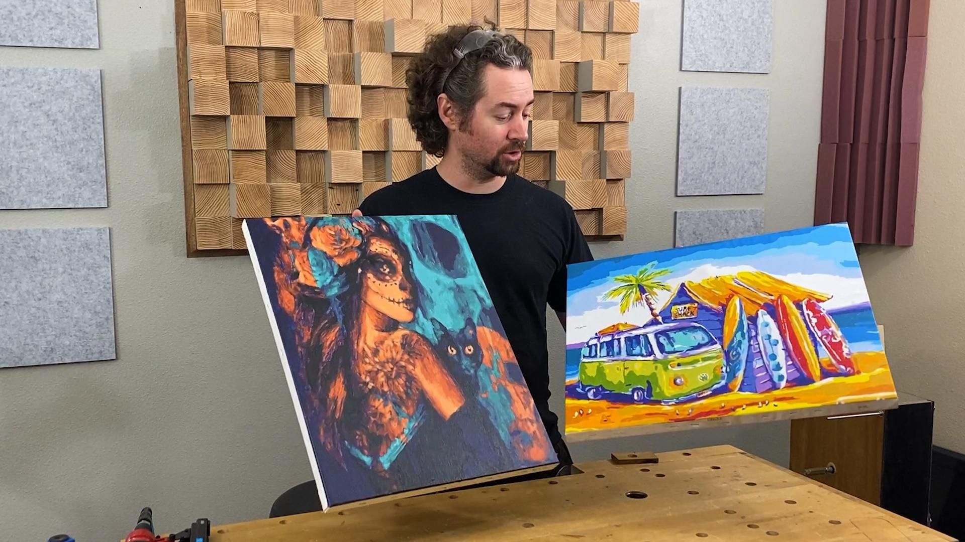 DIY Frame to Stretch Canvas : 16 Steps (with Pictures) - Instructables