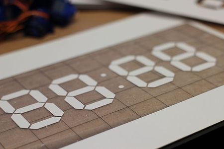 Digital/Analog Clock - Arduino + PaperCraft : 11 Steps (with Pictures ...