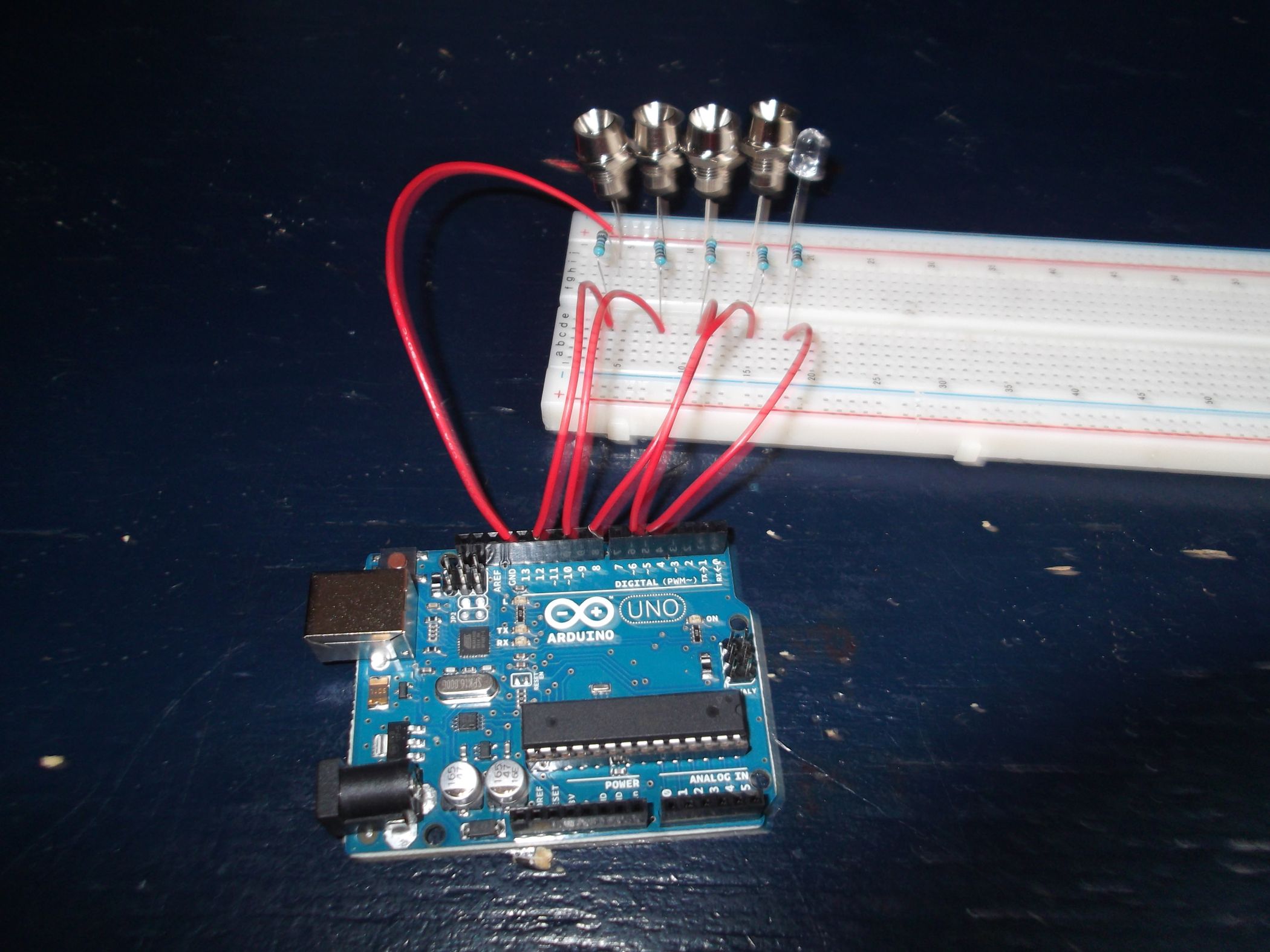 Arduino Uno Controlled Traffic Lights (north American Style) : 3 Steps ...