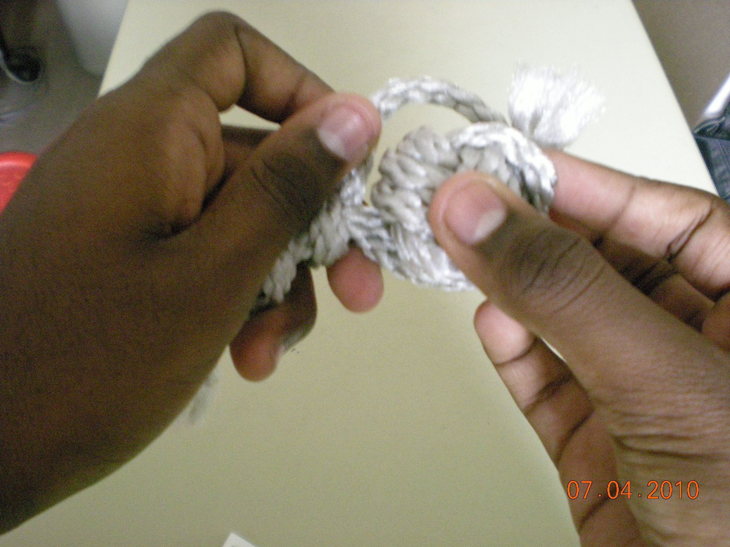 Monkey's Fist Keychain : 4 Steps (with Pictures) - Instructables