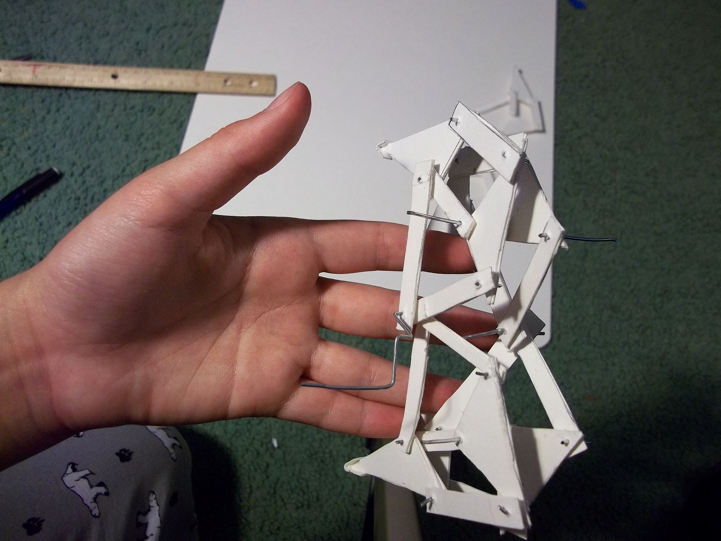 Paper Strandbeest Mk 2 : 8 Steps - Instructables